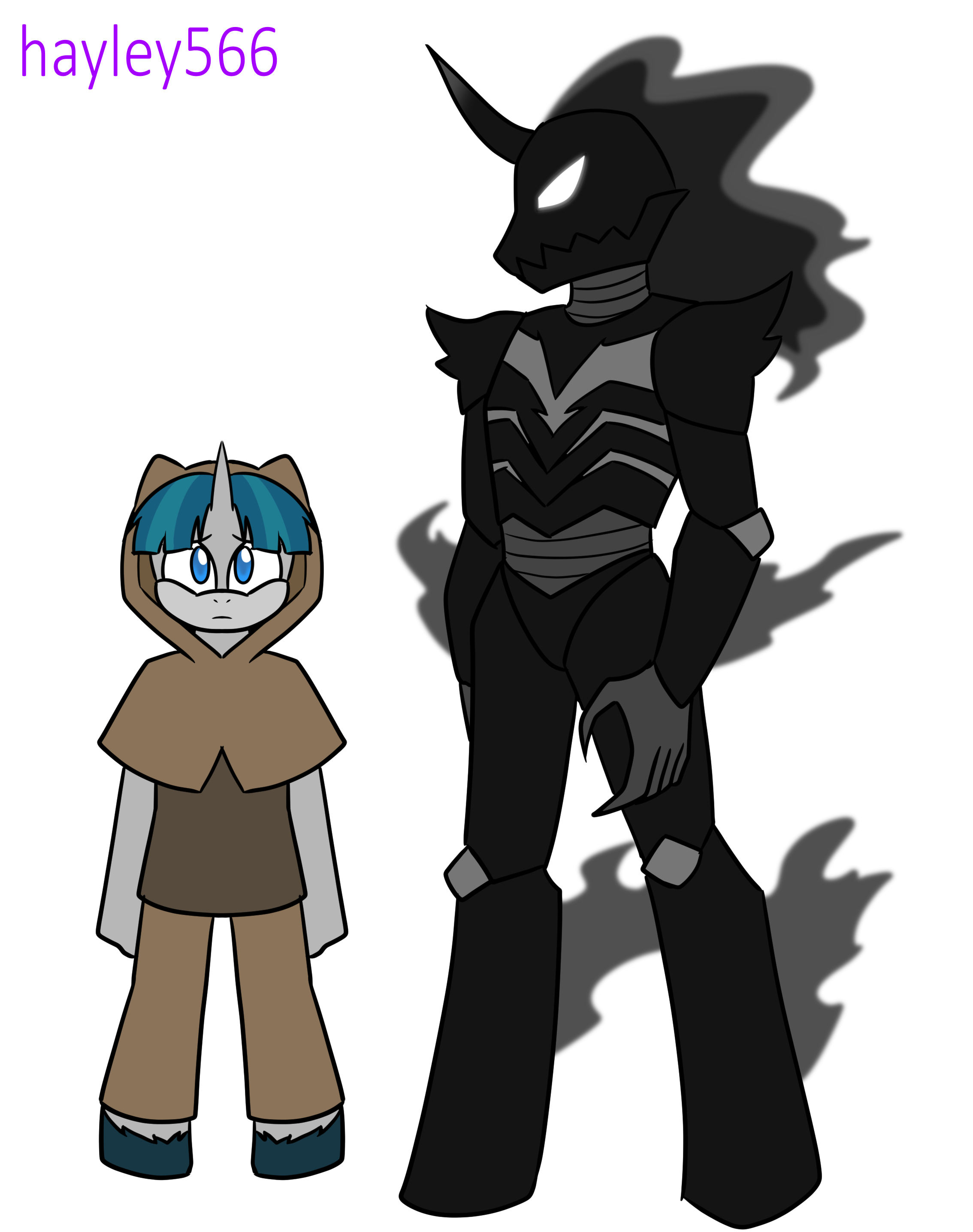 #3551051 - safe, artist:hayley566, pony of shadows, stygian, mobian ...