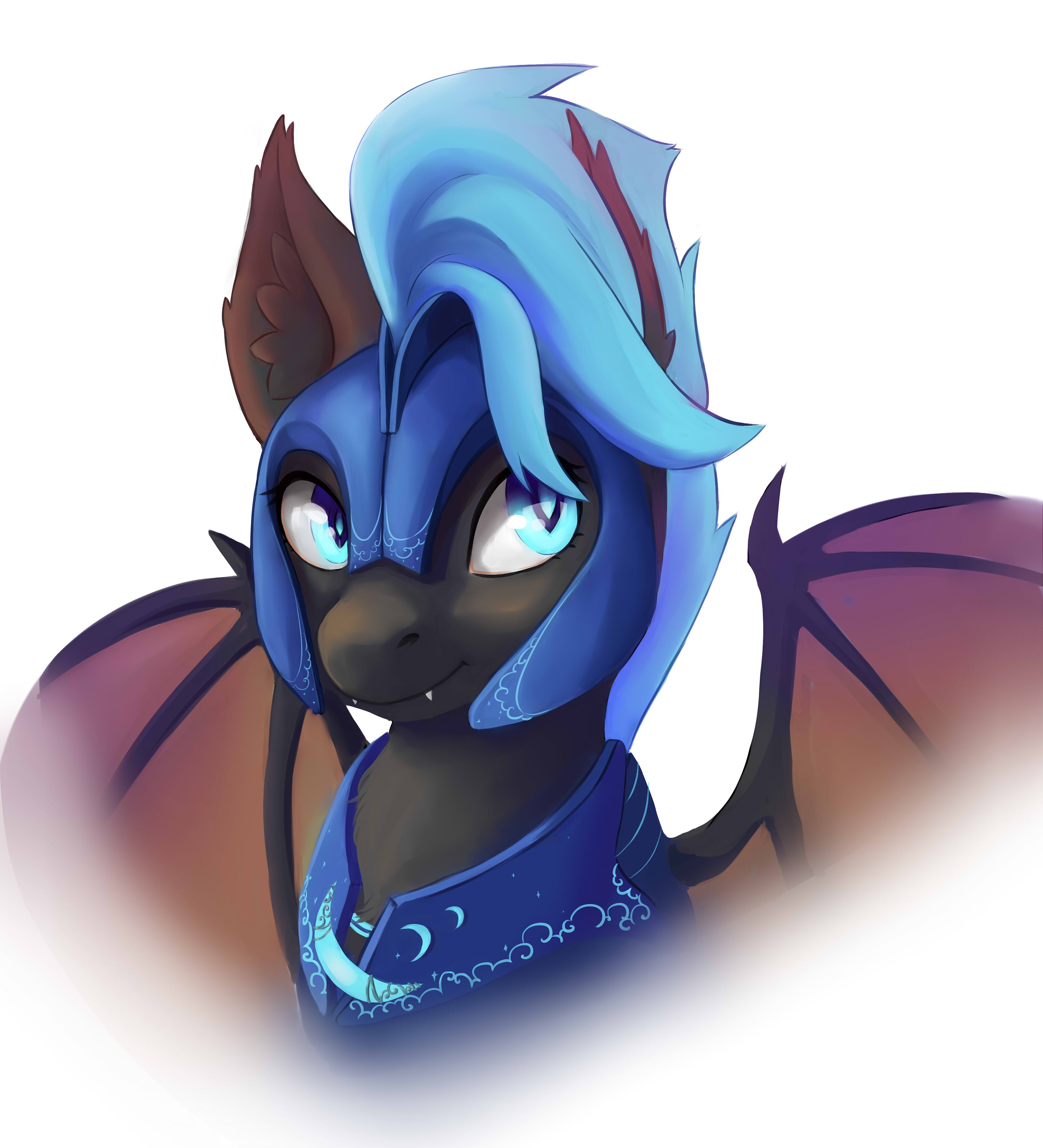 #3552192 - safe, artist:rokufuro, oc, oc only, bat pony, pony, armor ...