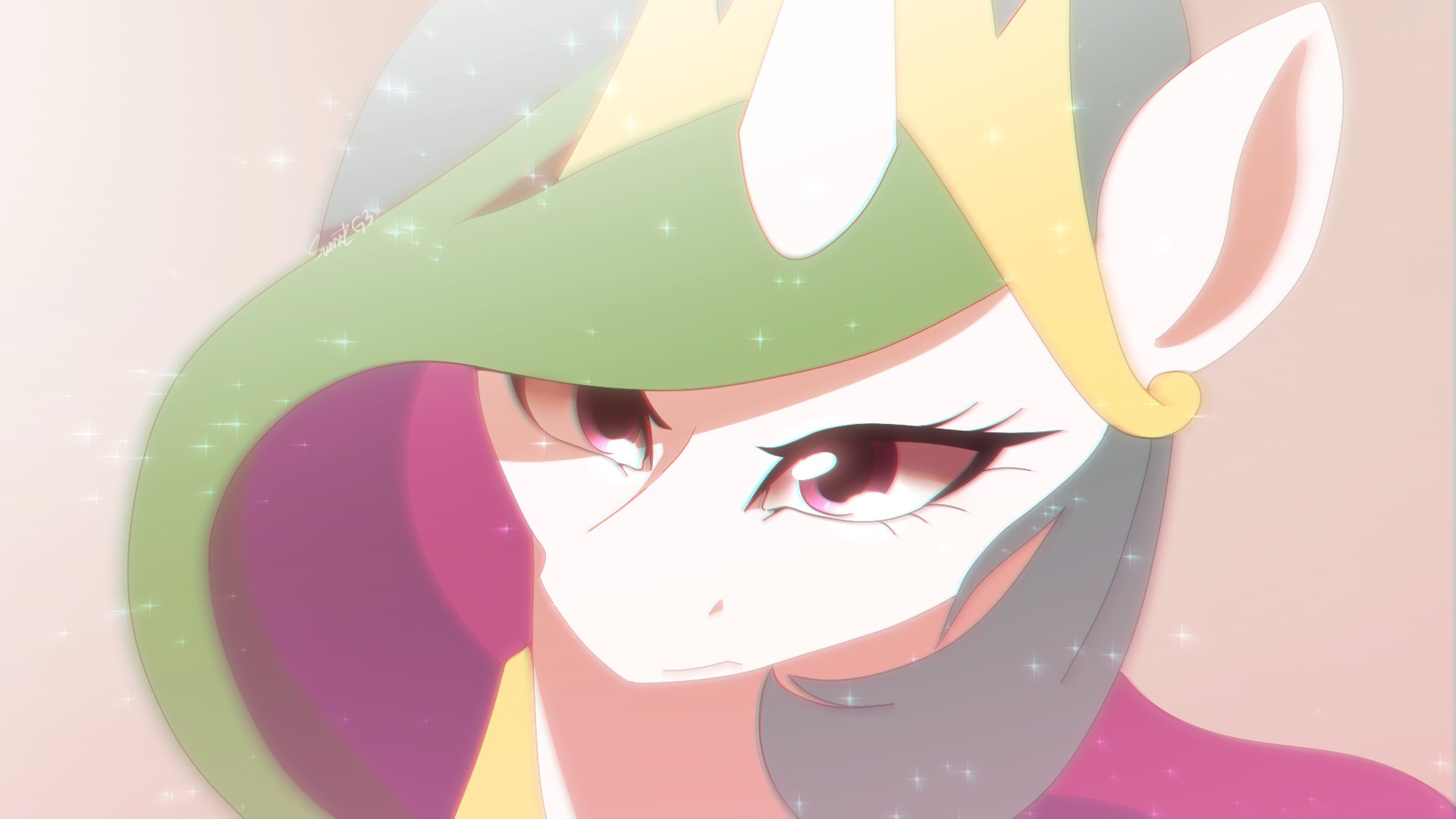 #3553025 - safe, artist:sunsetzg3, princess celestia, alicorn, pony, g4 ...