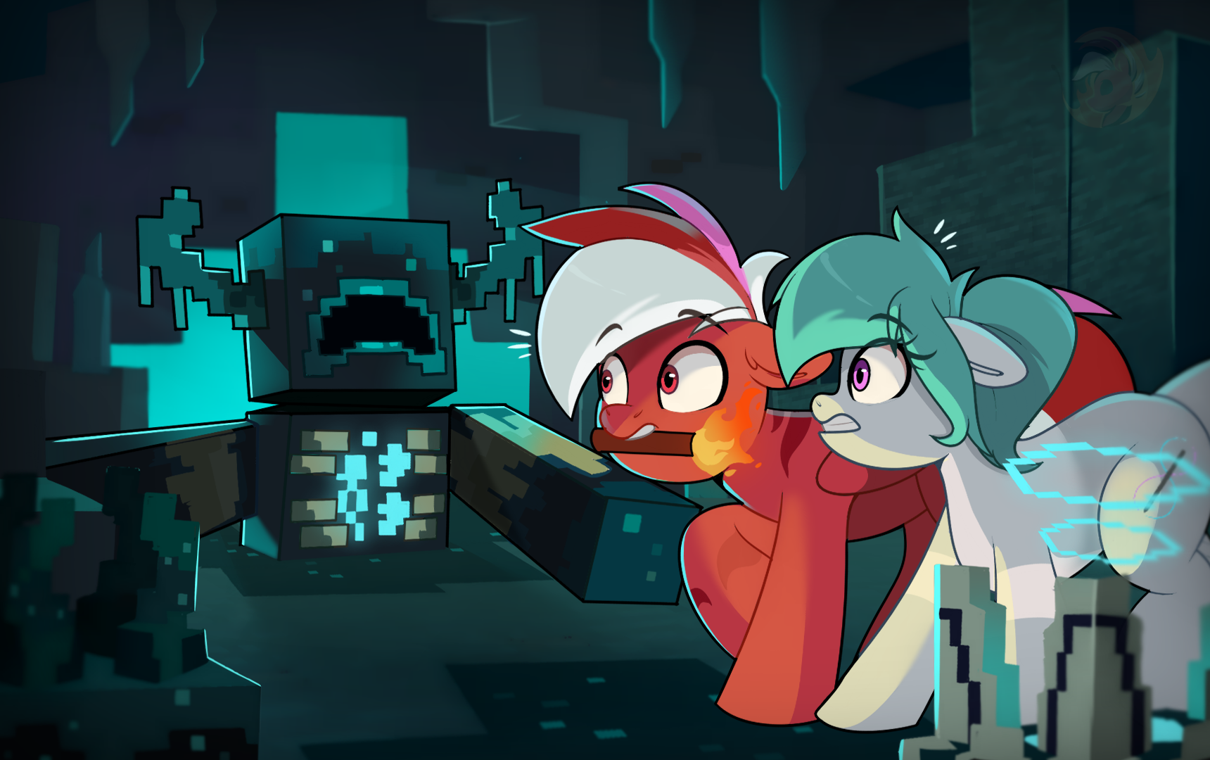 #3555152 - safe, artist:joaothejohn, oc, oc only, oc:flamebrush, oc:rikka, original species ...