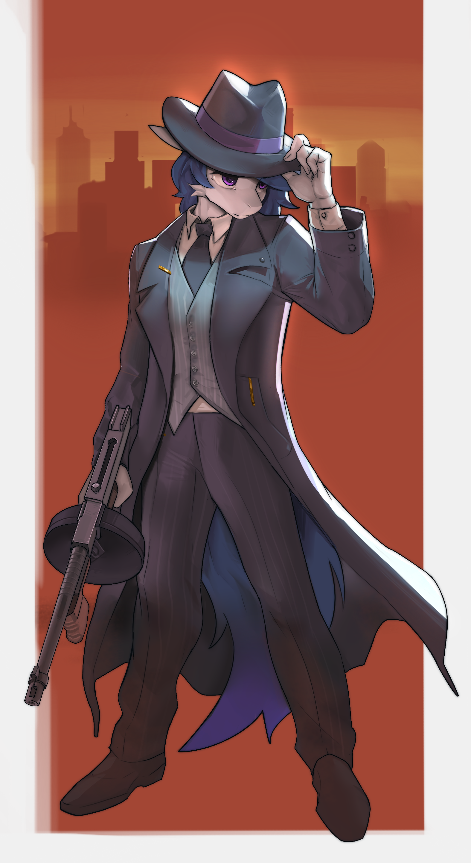 #3555546 - safe, artist:zovn, oc, oc only, oc:lyzam, anthro, clothes ...