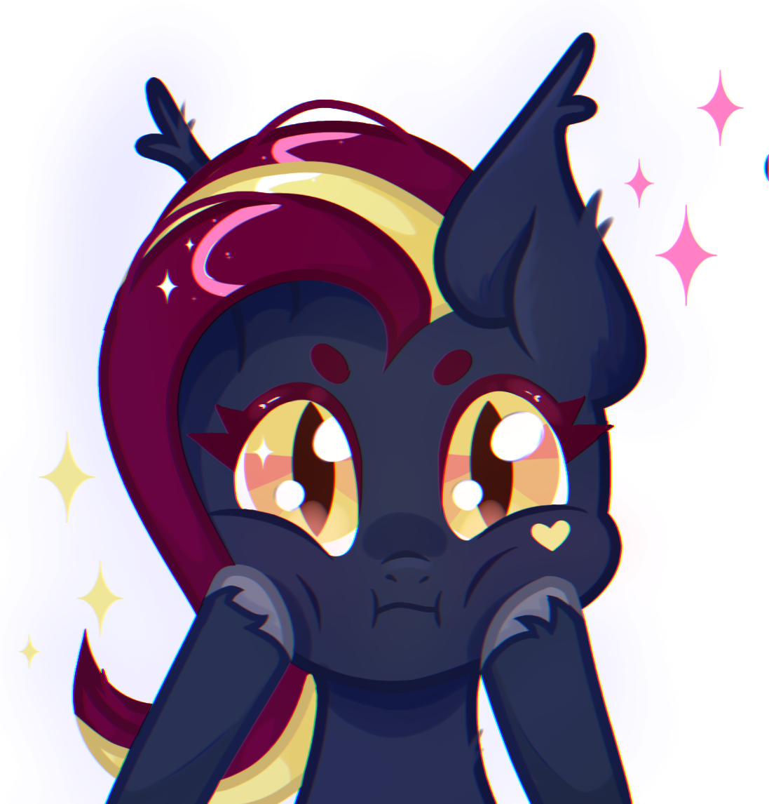 #3557038 - safe, artist:yeba, oc, oc only, oc:nightingale ode, oc:star ...