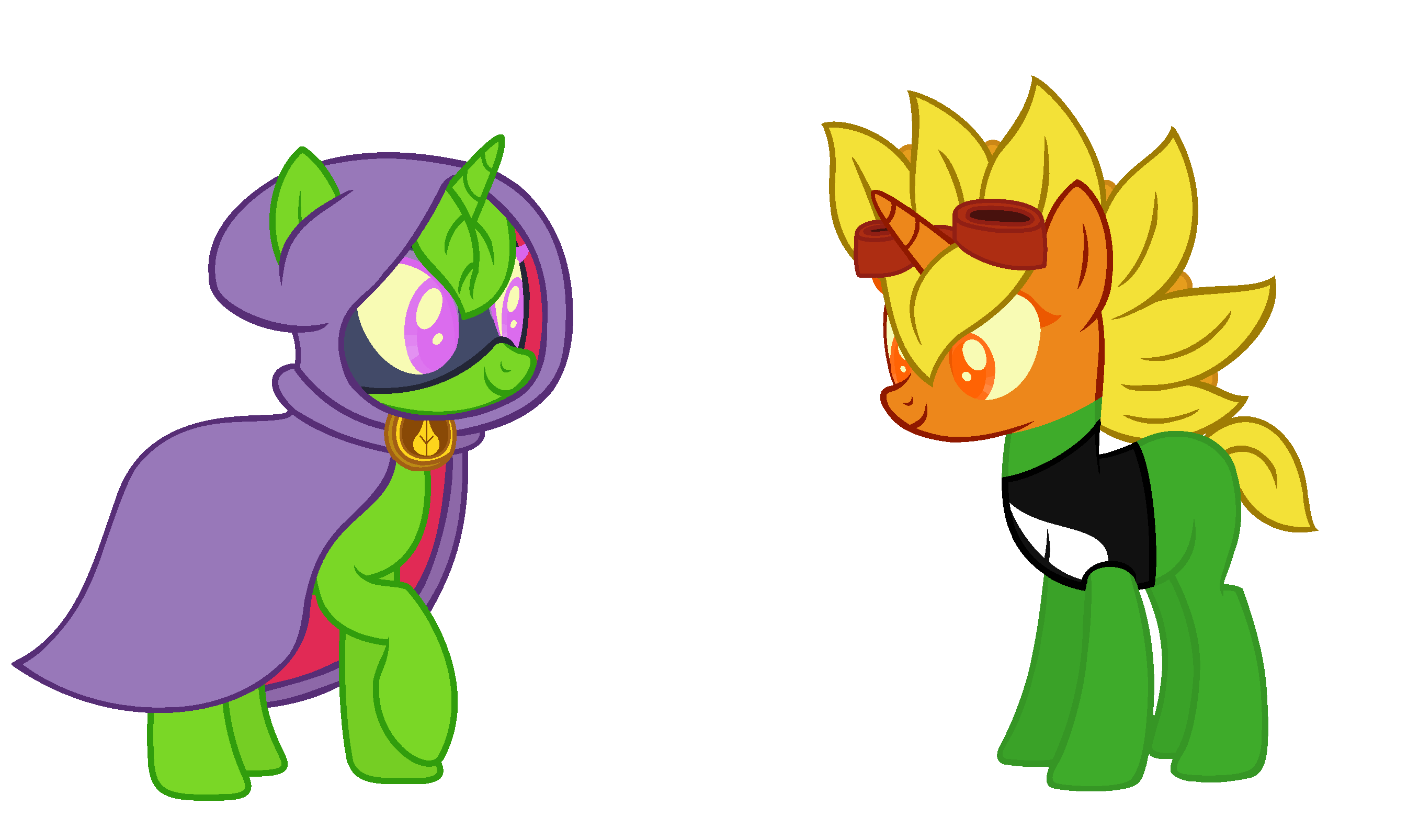 #3557203 - safe, artist:luigis-sister18-aufa, original species, plant ...