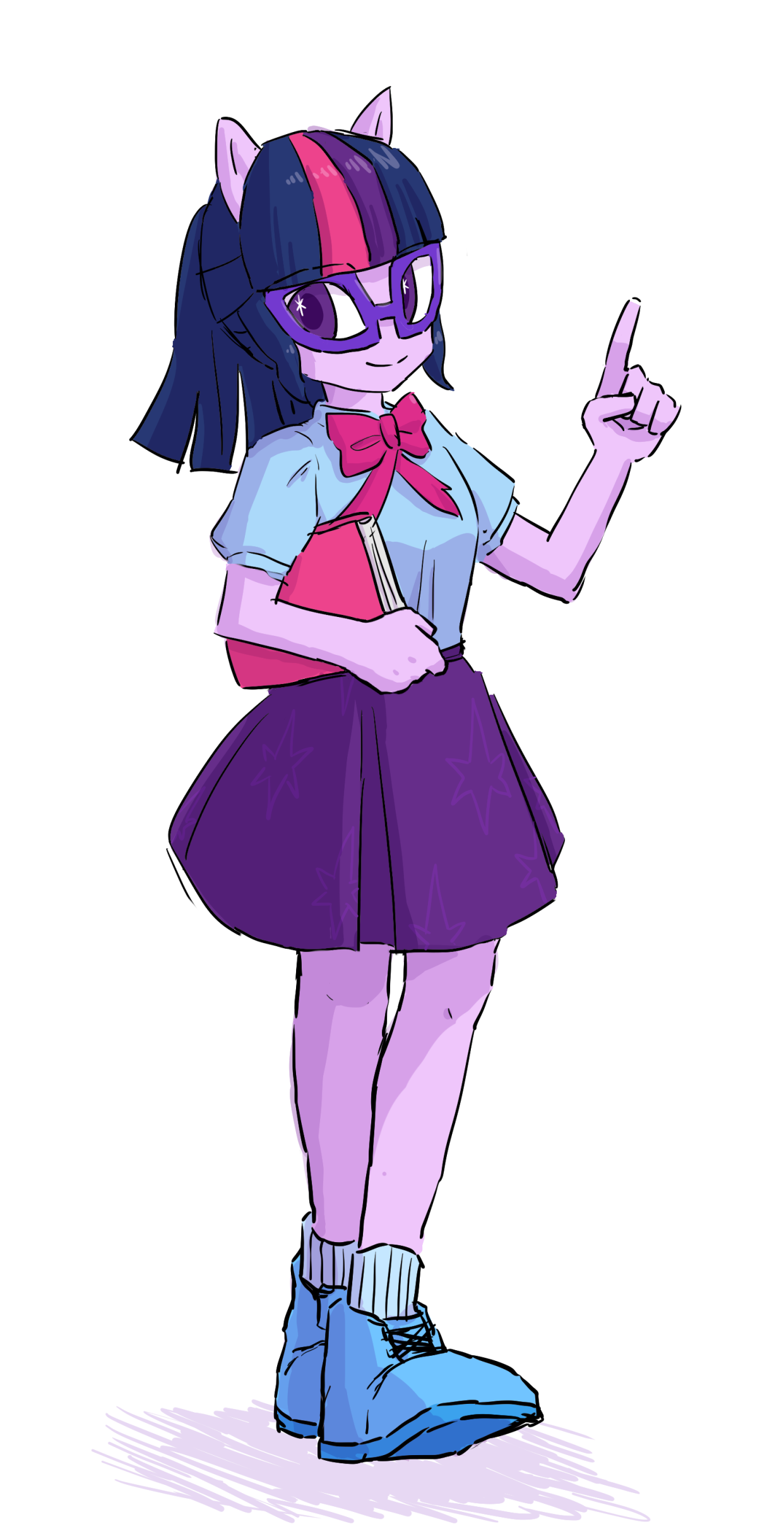 #3541056 - safe, artist:siemensohm, sci-twi, twilight sparkle, human ...