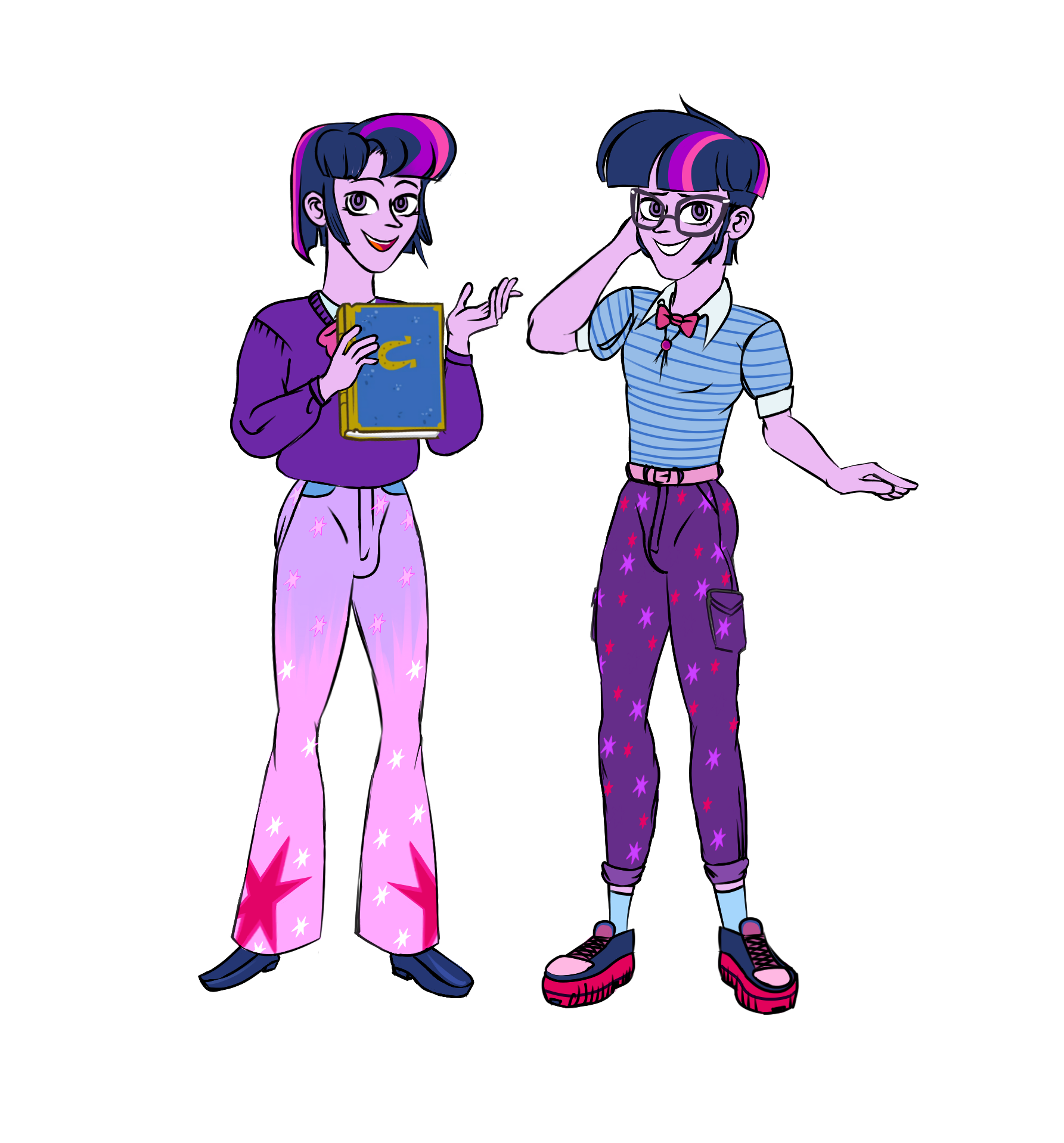 #3542517 - safe, artist:lazzy_bunny, sci-twi, twilight sparkle, human ...