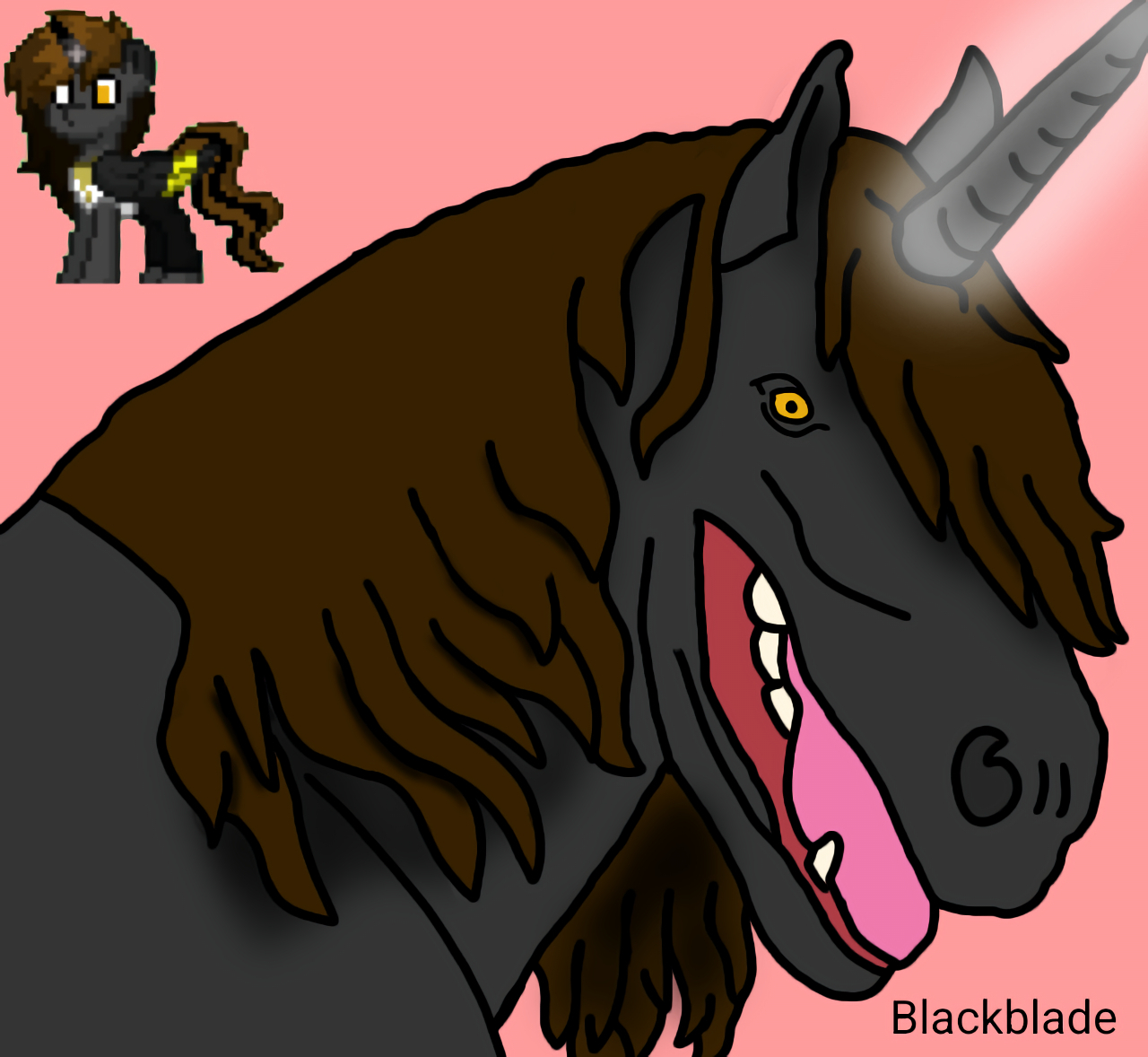 #3543622 - safe, artist:blackblade360, oc, oc only, oc:void (blackblade360), alicorn, pony ...