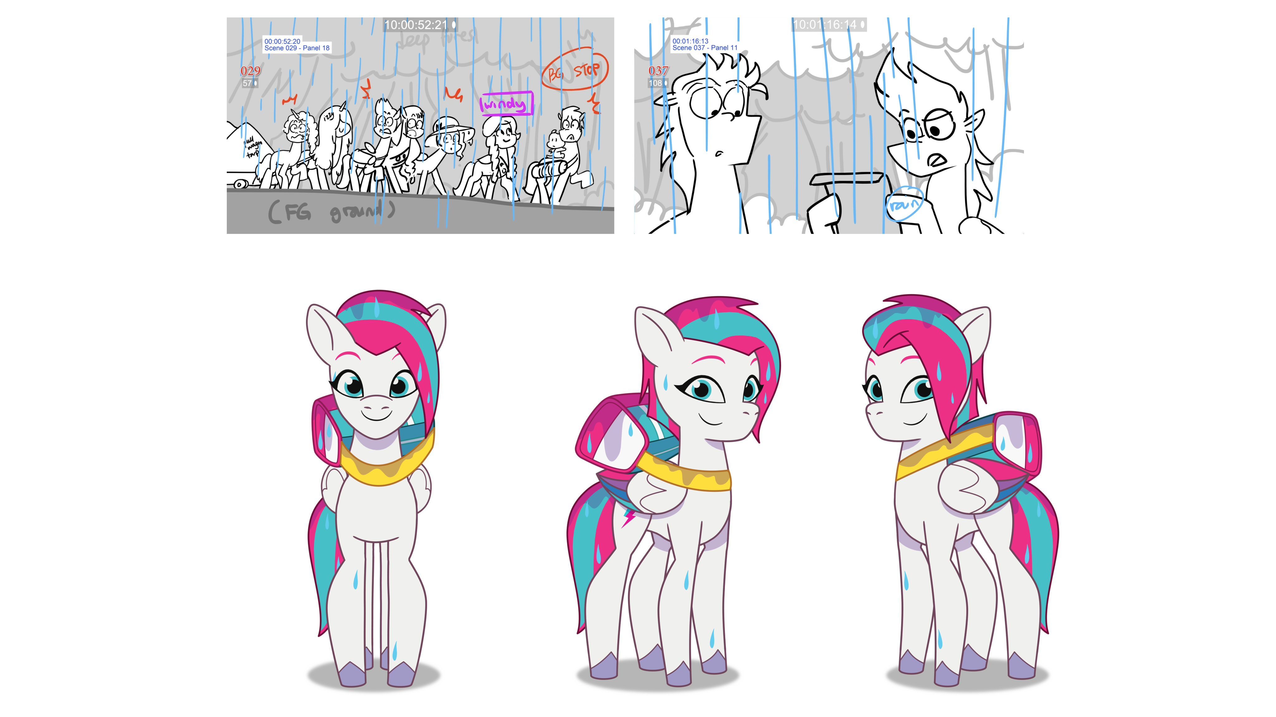 #3544344 - safe, lil critter workshop, hitch trailblazer, izzy moonbow ...