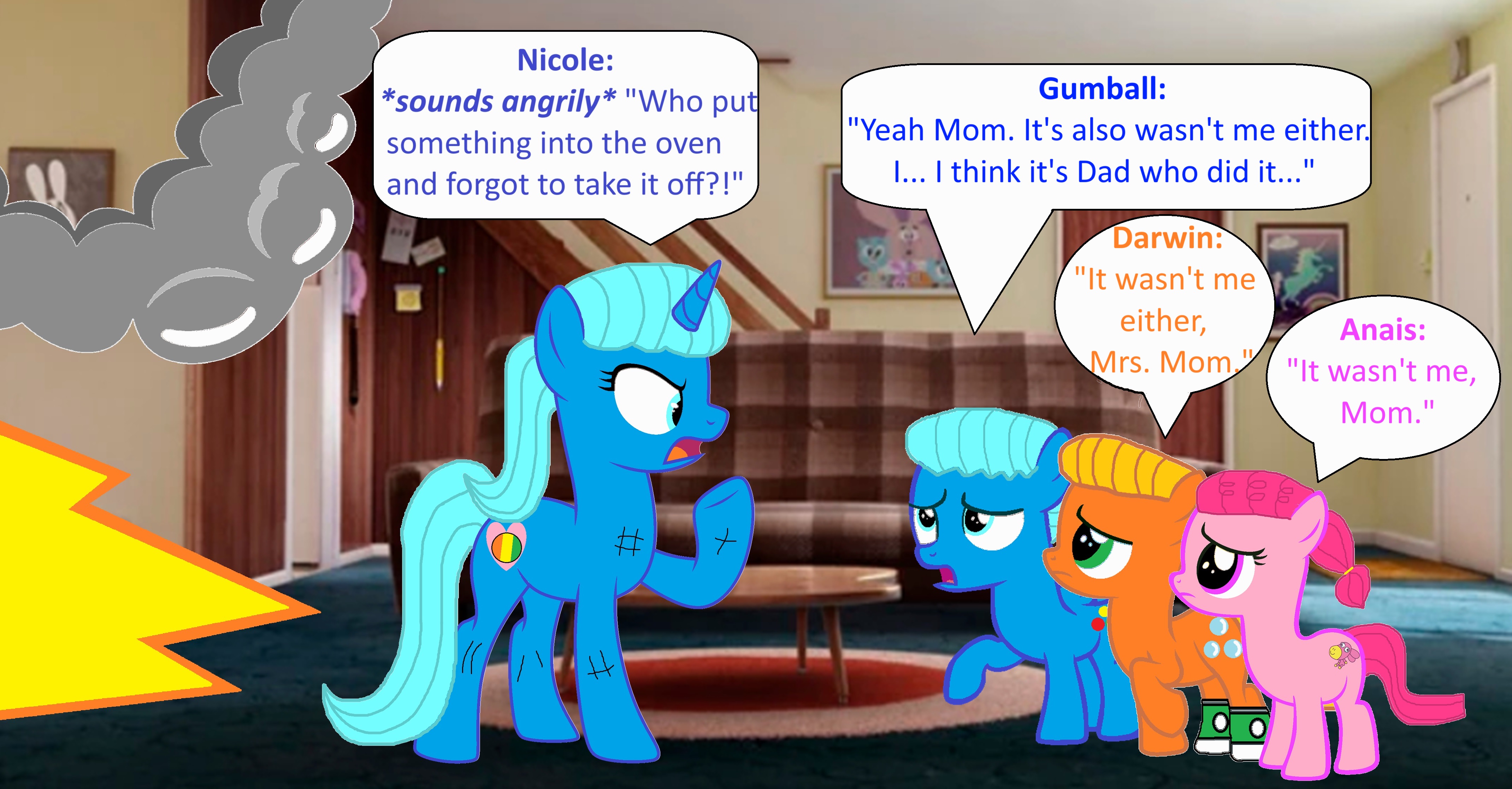 #3544440 - safe, artist:memeartboi, earth pony, pegasus, pony, unicorn ...