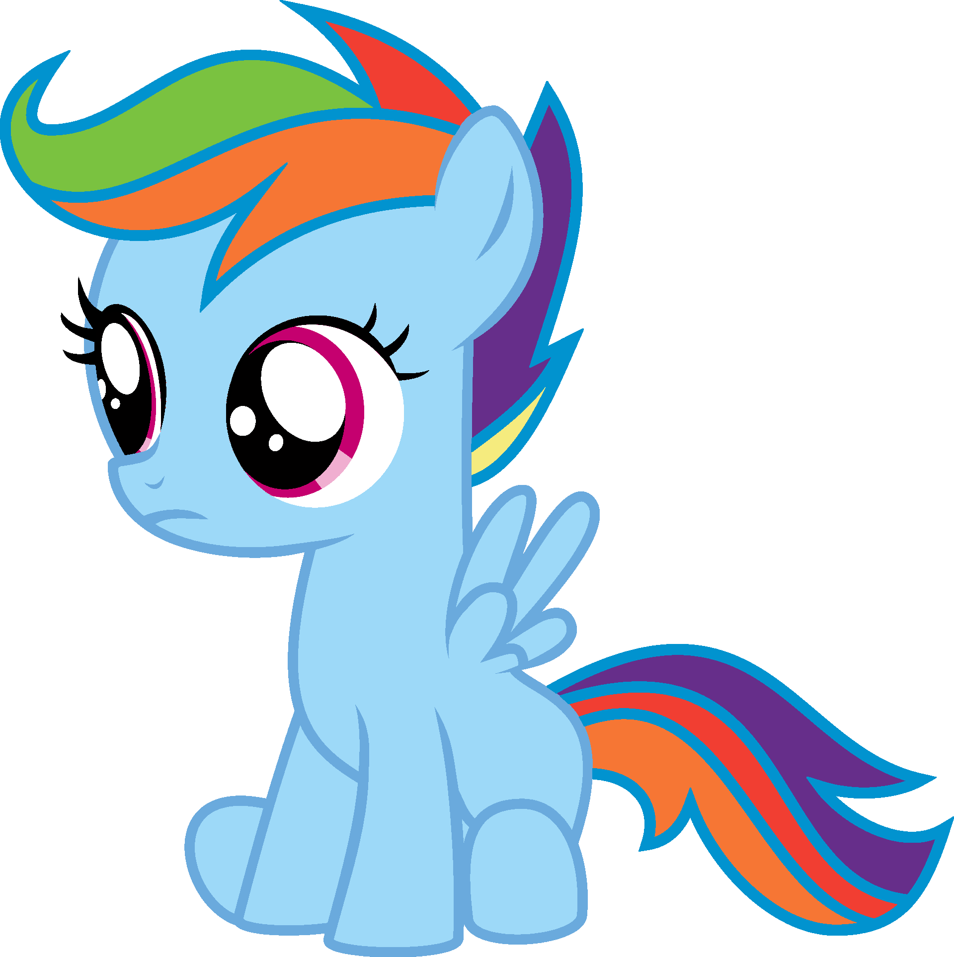 #3544750 - artist needed, safe, edit, vector edit, rainbow dash ...
