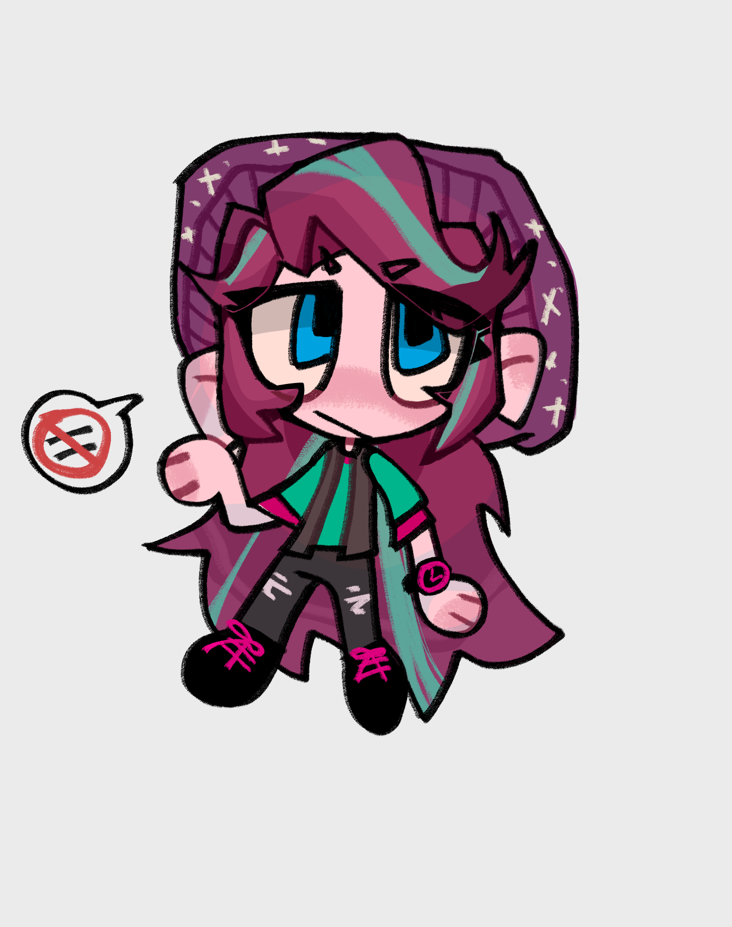 #3545177 - safe, artist:cui5255365, starlight glimmer, human, g4, chibi ...