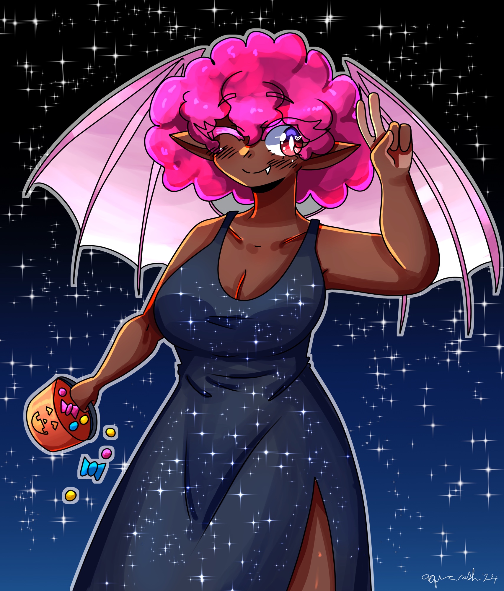 #3557611 - safe, artist:mylittleyuri, part of a set, pinkie pie, human, g4, bat wings, big ...