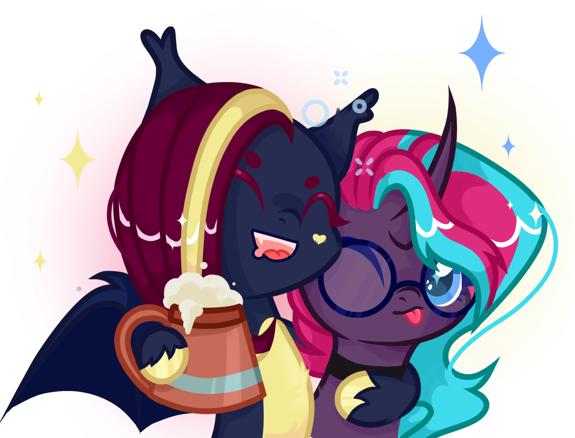 #3563124 - safe, artist:yeba, oc, oc only, oc:nightingale ode, oc ...