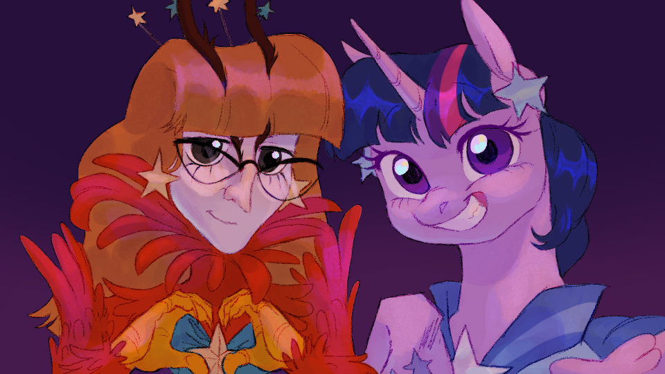 #3563636 - safe, artist:abbytabbys, twilight sparkle, alicorn, demon ...
