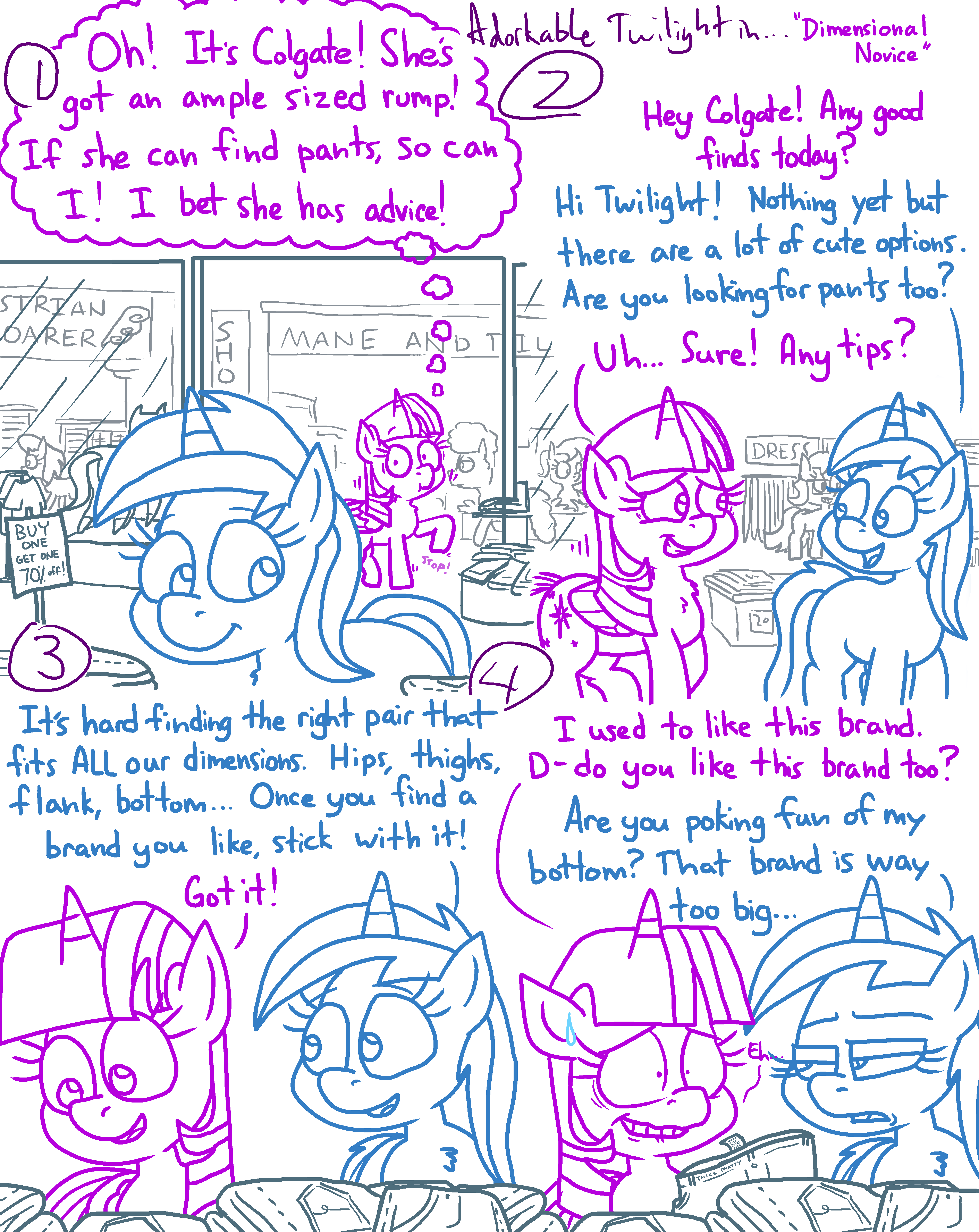 #3565141 - safe, artist:adorkabletwilightandfriends, minuette, twilight ...