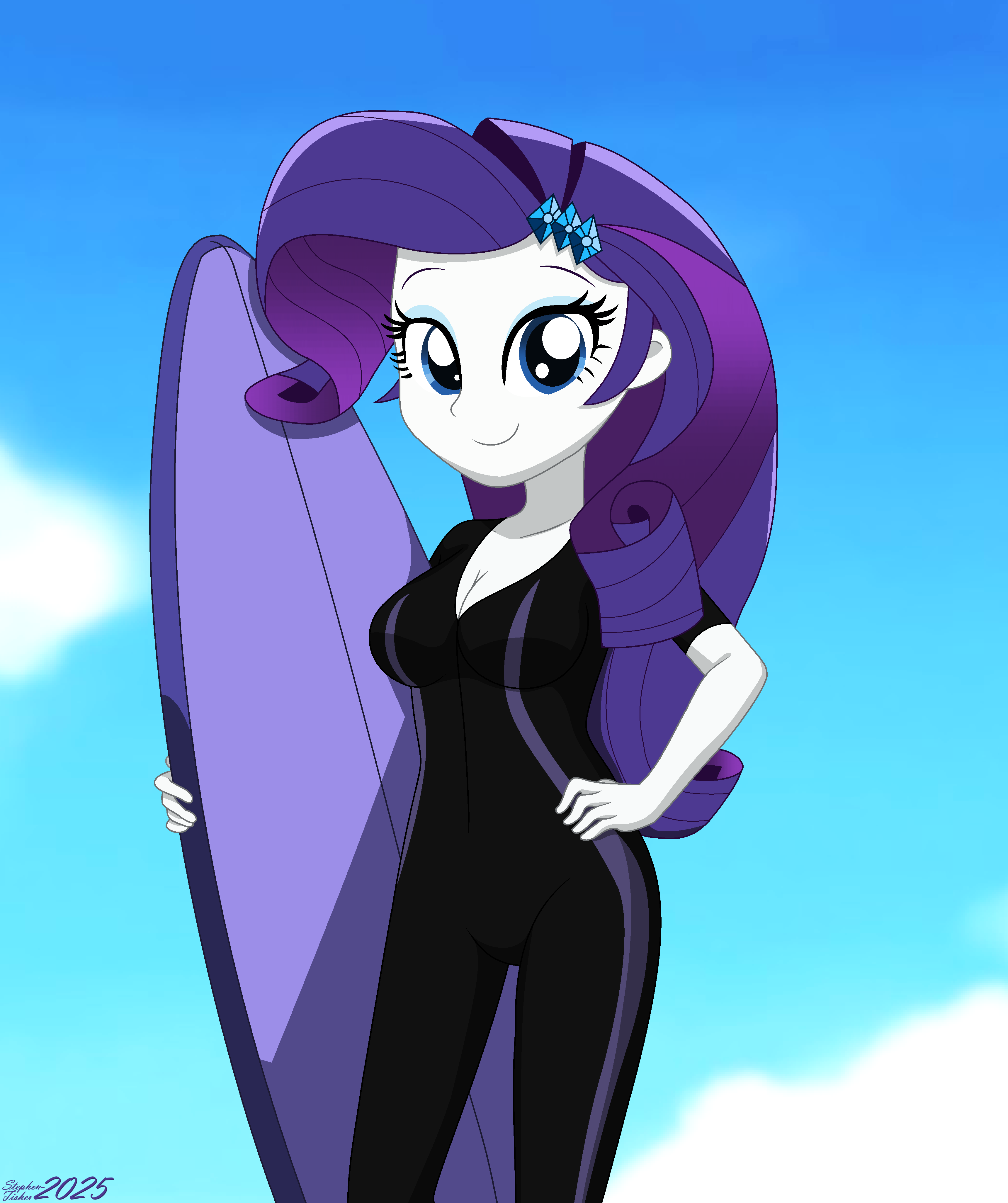 #3565284 - safe, artist:stephen-fisher, rarity, equestria girls, g4 ...