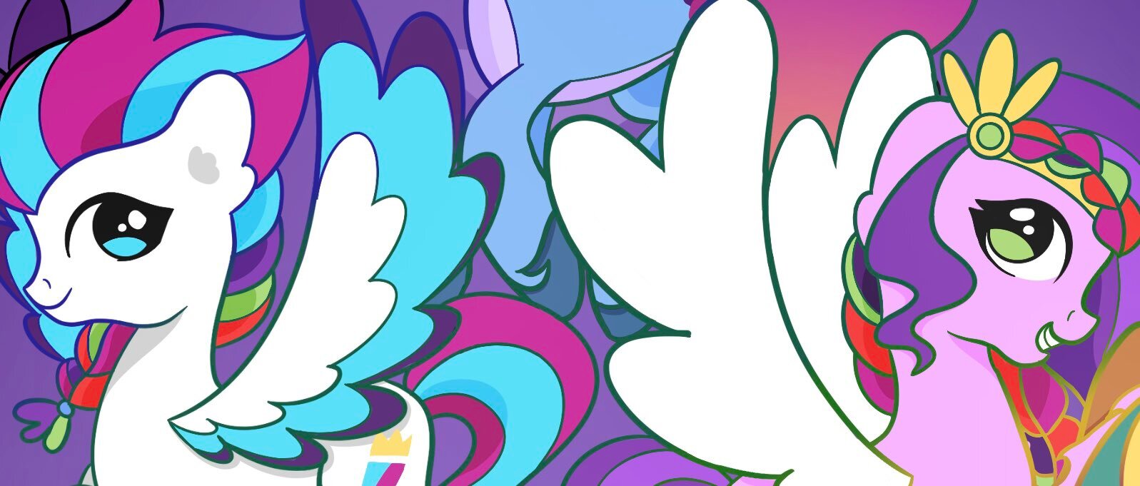 #3566145 - safe, artist:geekys_pins, misty brightdawn, pipp petals ...