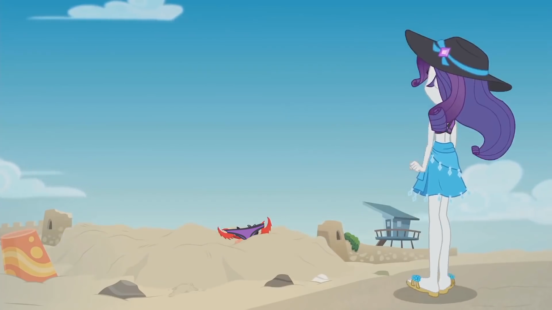 #3566864 - suggestive, edit, edited screencap, screencap, rarity, crab ...