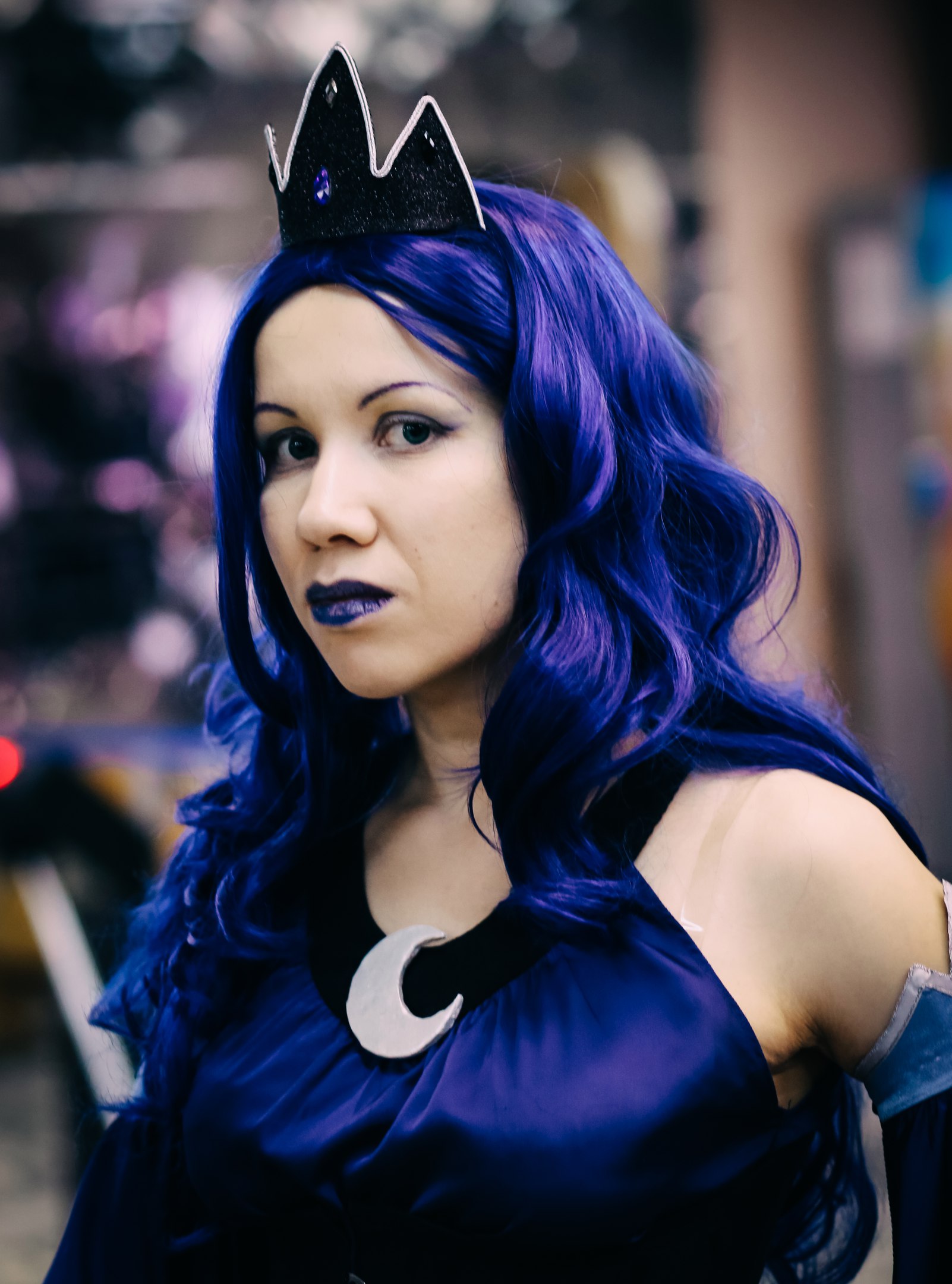 #3567026 - safe, princess luna, human, g4, chibi fest, clothes, cosplay ...