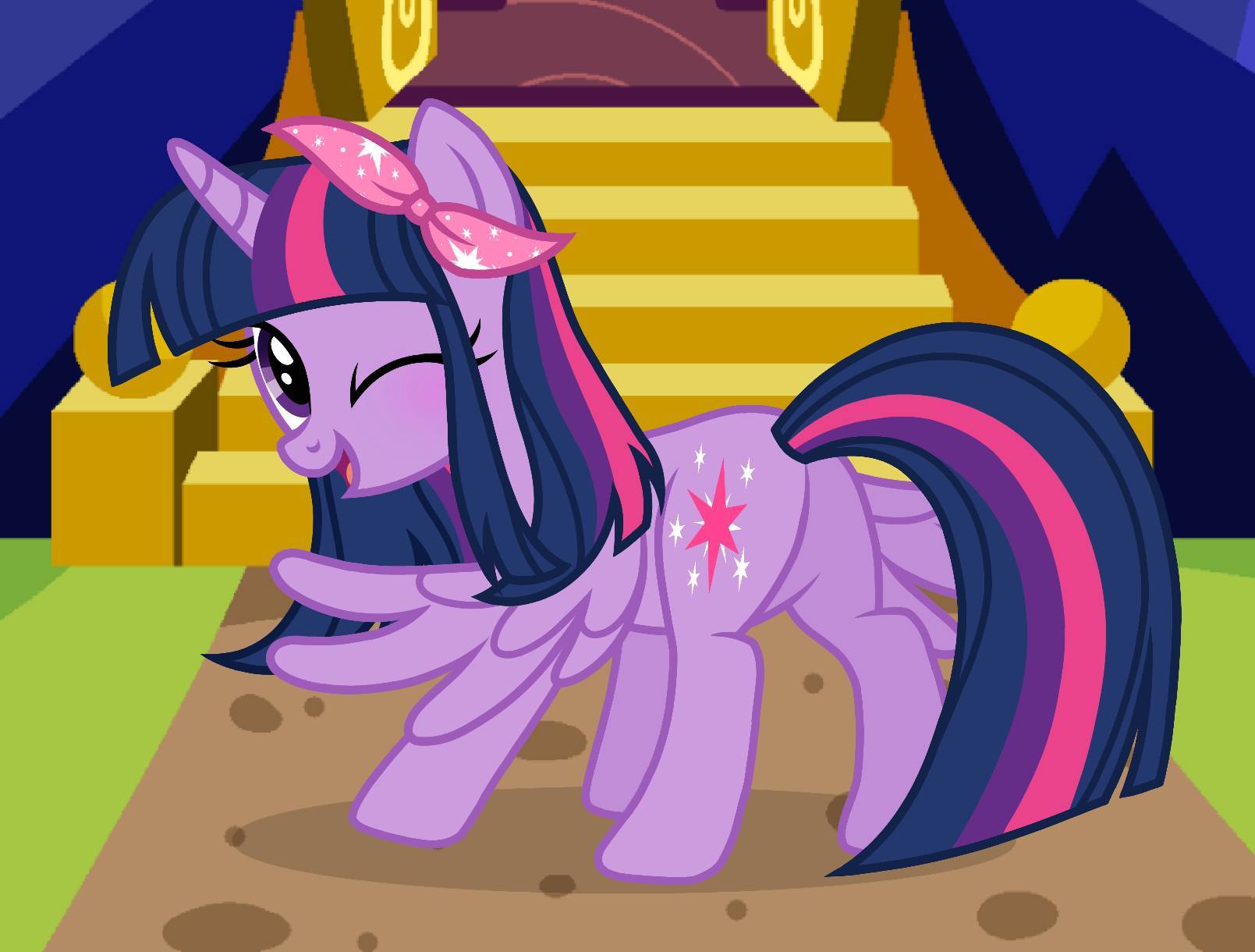 #3567807 - safe, artist:cstrawberrymilk, twilight sparkle, alicorn, pony, g4, alternate ...