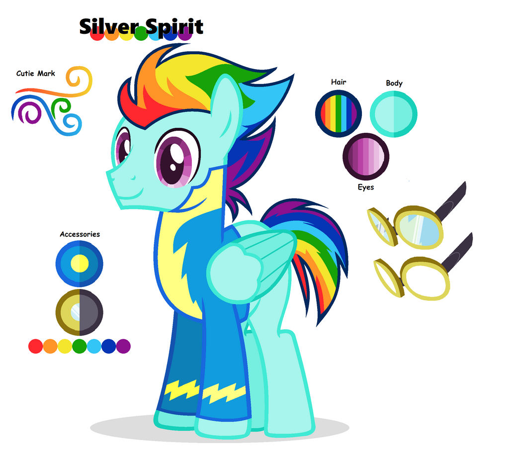 #3568384 - safe, artist:mandmlol, oc, oc:silver spirit, pony, clothes ...