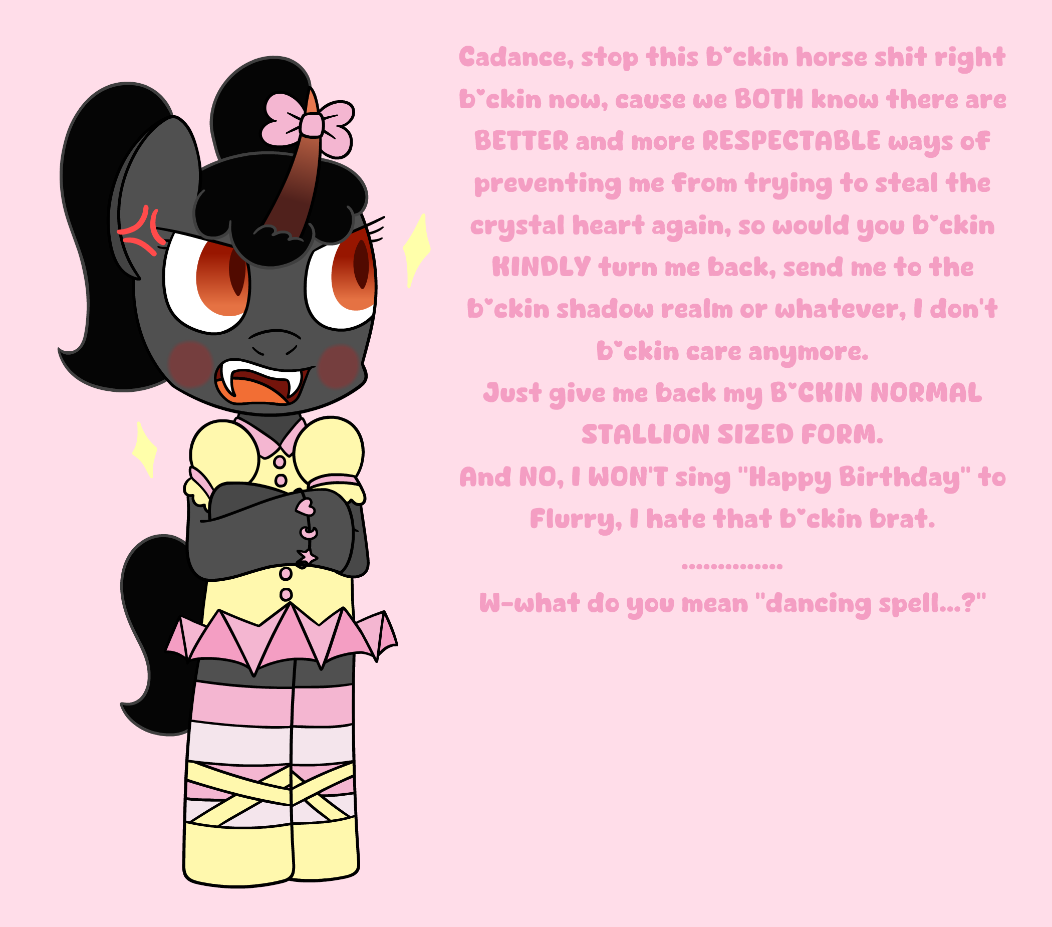 #3568612 - safe, artist:snowflakepone, king sombra, pony, unicorn, semi ...