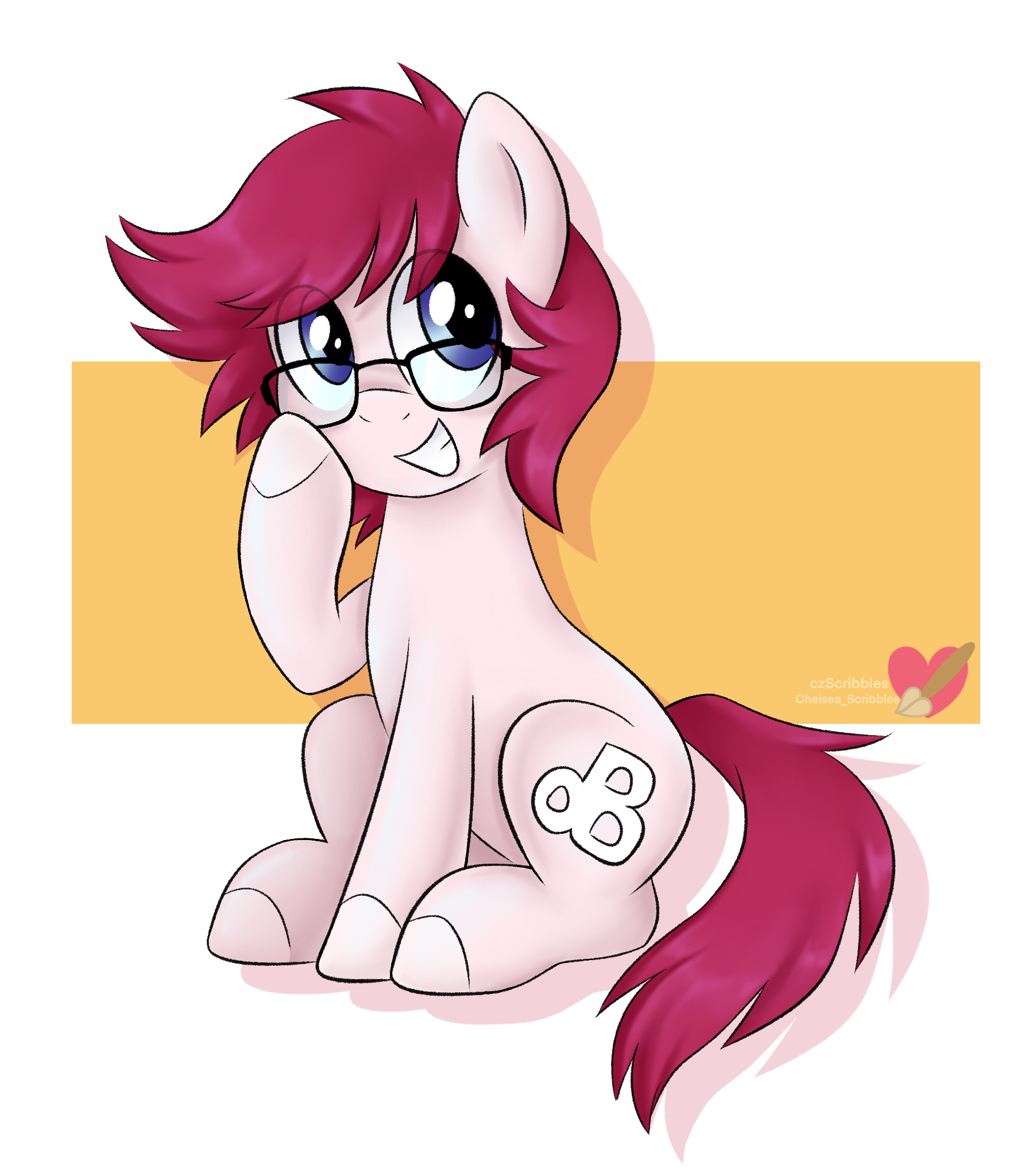 #3558260 - safe, artist:czscribbles, oc, oc only, earth pony, pony, earth pony oc, solo - Derpibooru