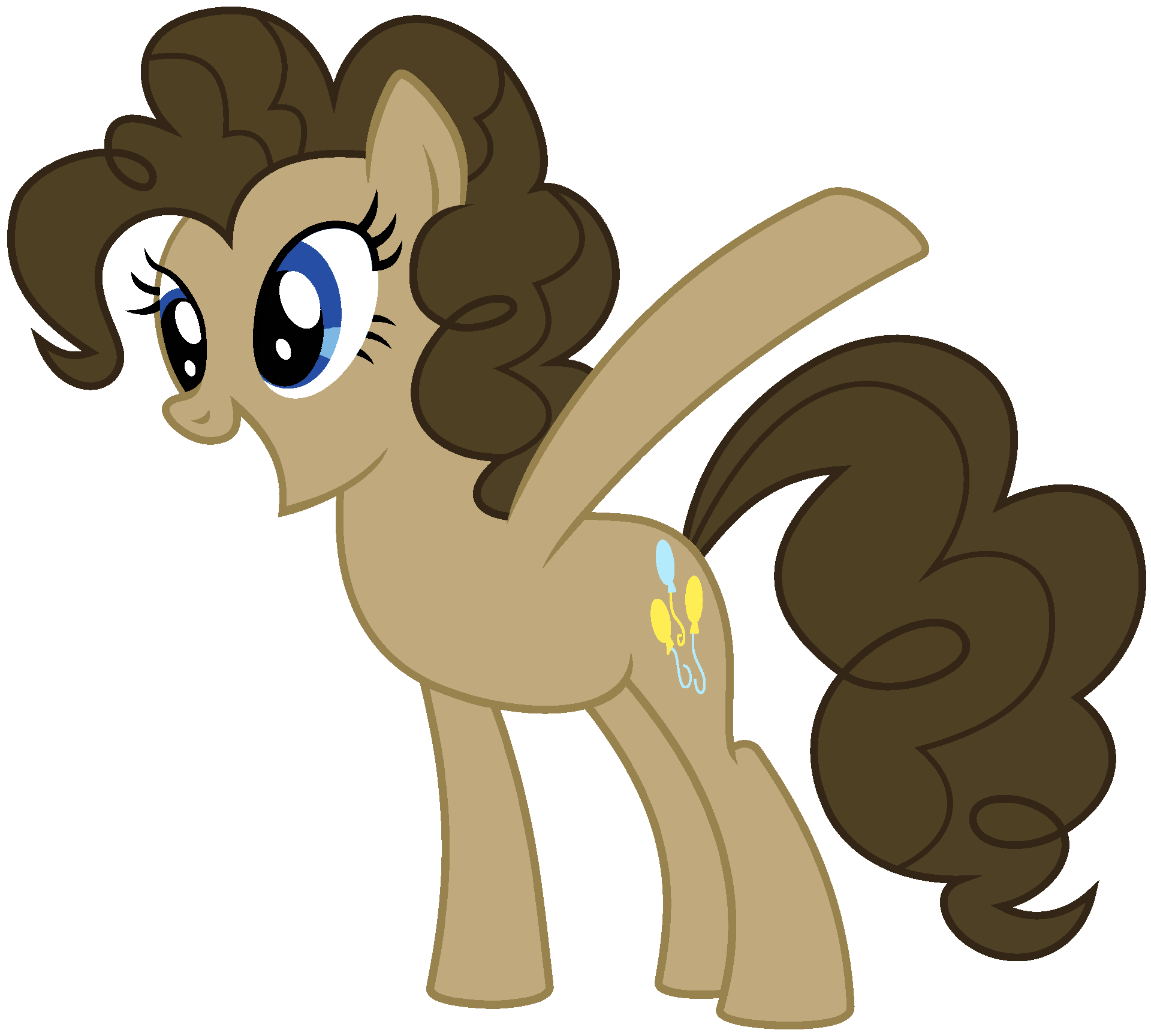 #3558333 - artist needed, safe, edit, vector edit, pinkie pie, pony ...