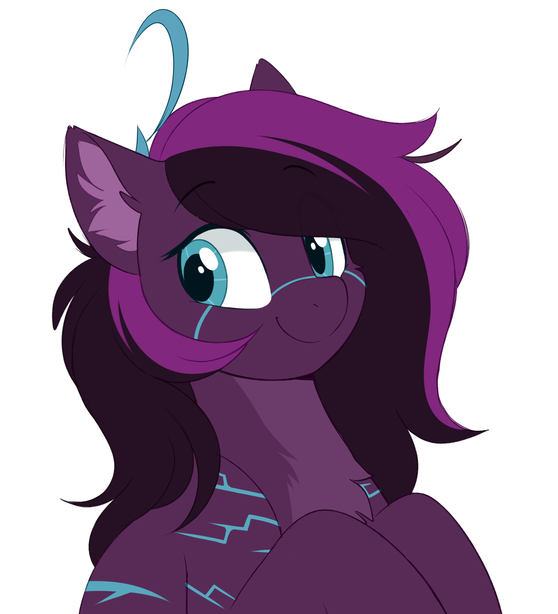 #3558610 - safe, artist:higglytownhero, oc, oc only, oc:plexa, earth pony, pony, body markings ...