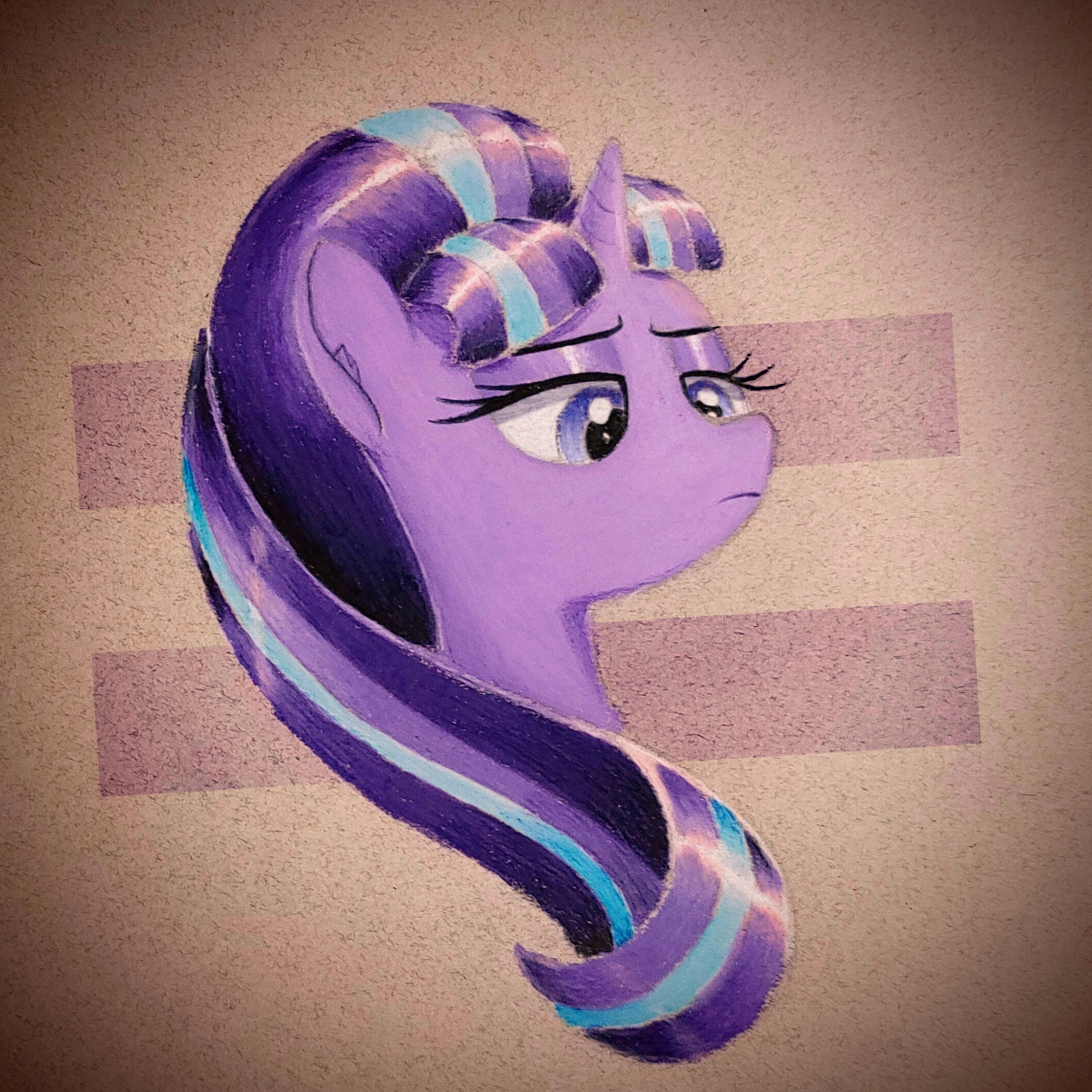 #3569644 - safe, artist:mizhisha, starlight glimmer, pony, unicorn, g4 ...