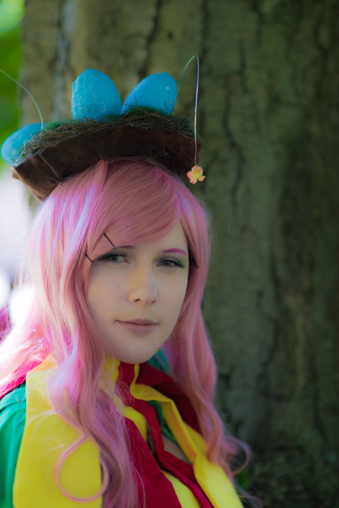 #3571133 - safe, fluttershy, human, galacon, g4, 2016, clothes, cosplay ...