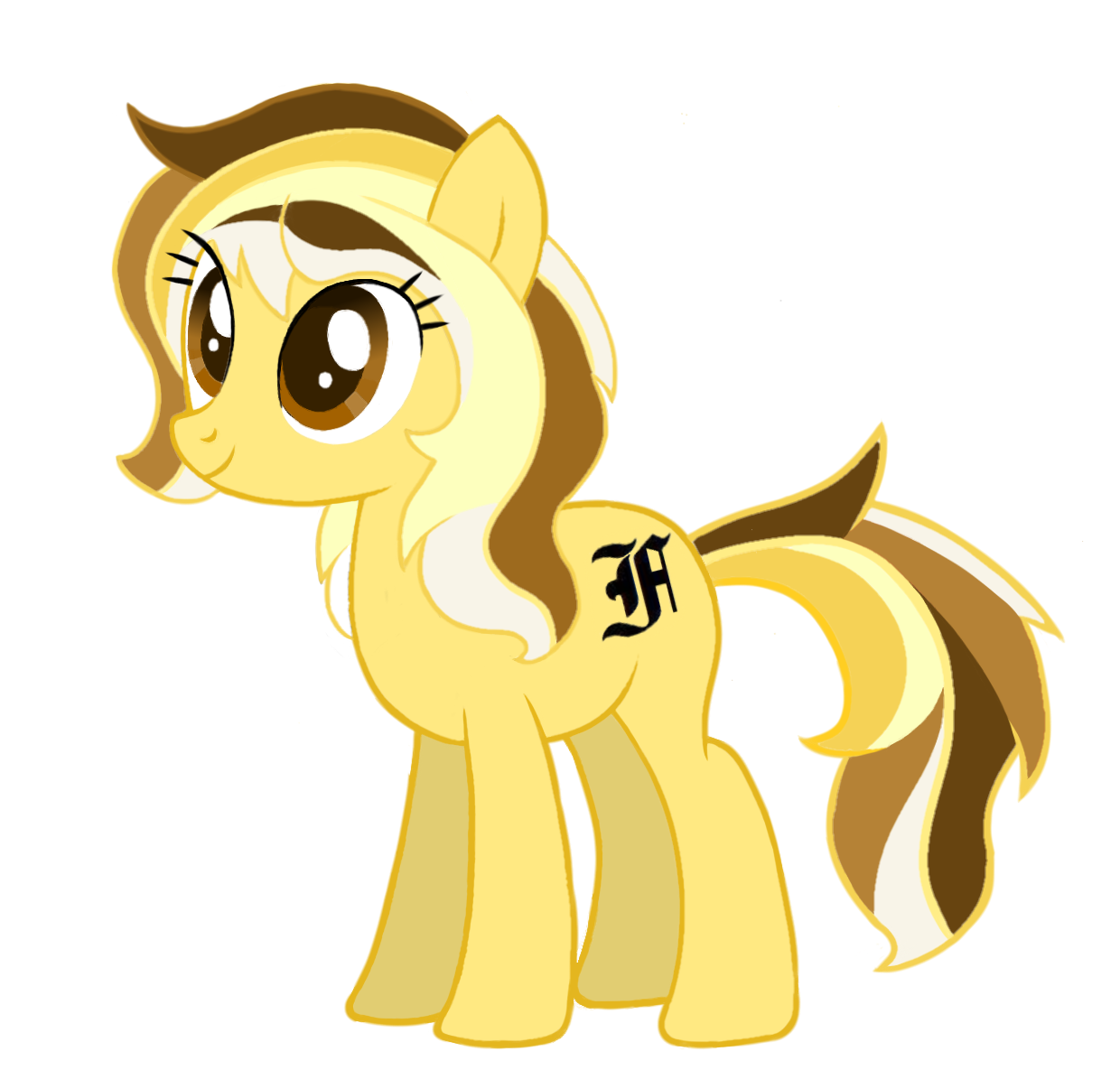 #3571694 - safe, artist:雾光, oc, oc only, oc:ff, earth pony, simple background, solo, transparent ...