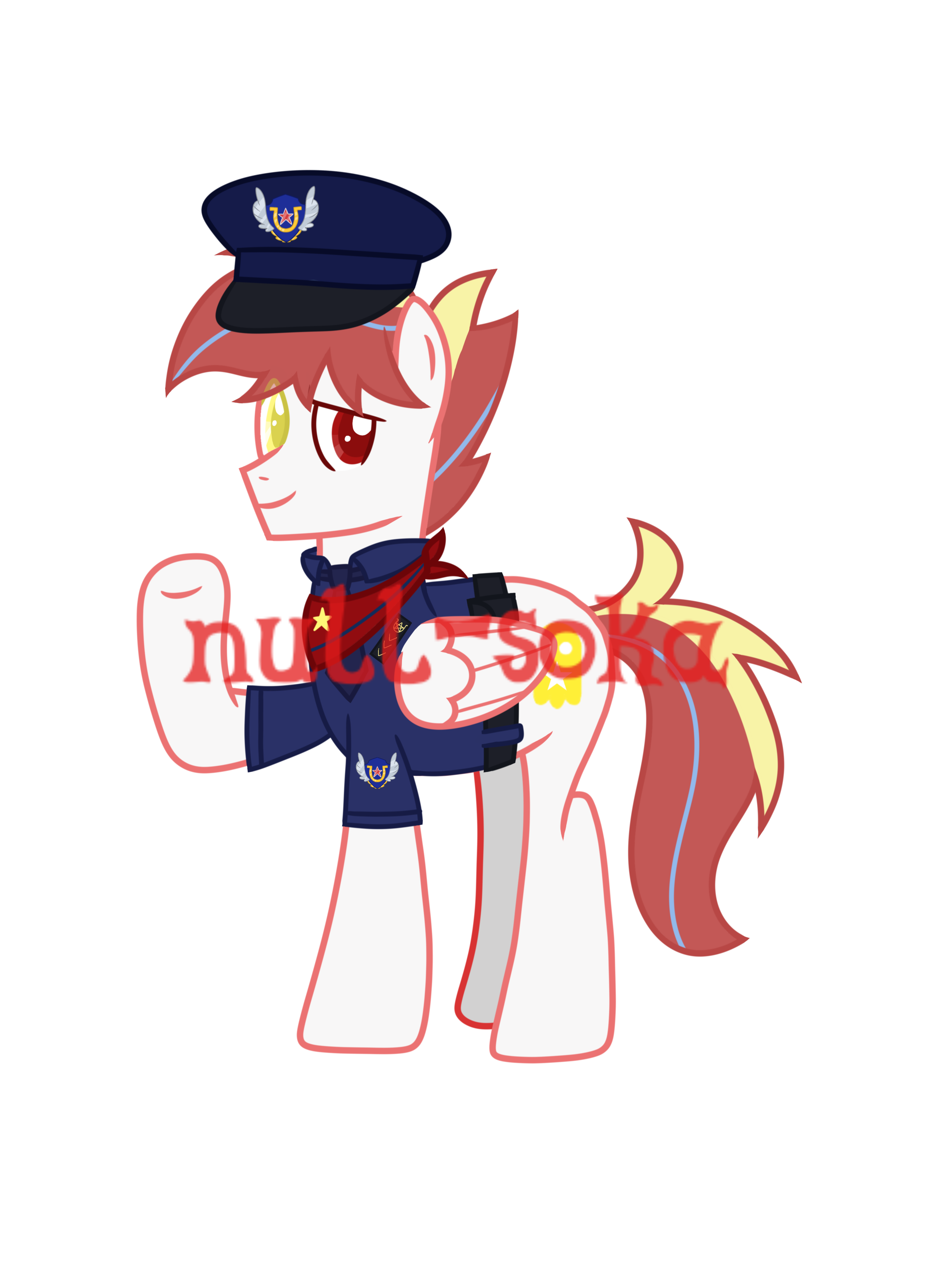 #3571798 - safe, artist:null-soka, oc, oc only, oc:ghost null, pegasus ...