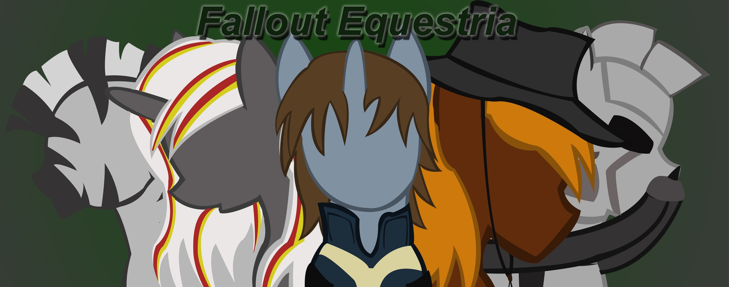 #3572353 - safe, artist:raritykaiba, oc, oc only, oc:calamity, oc:littlepip, oc:steelhooves, oc ...