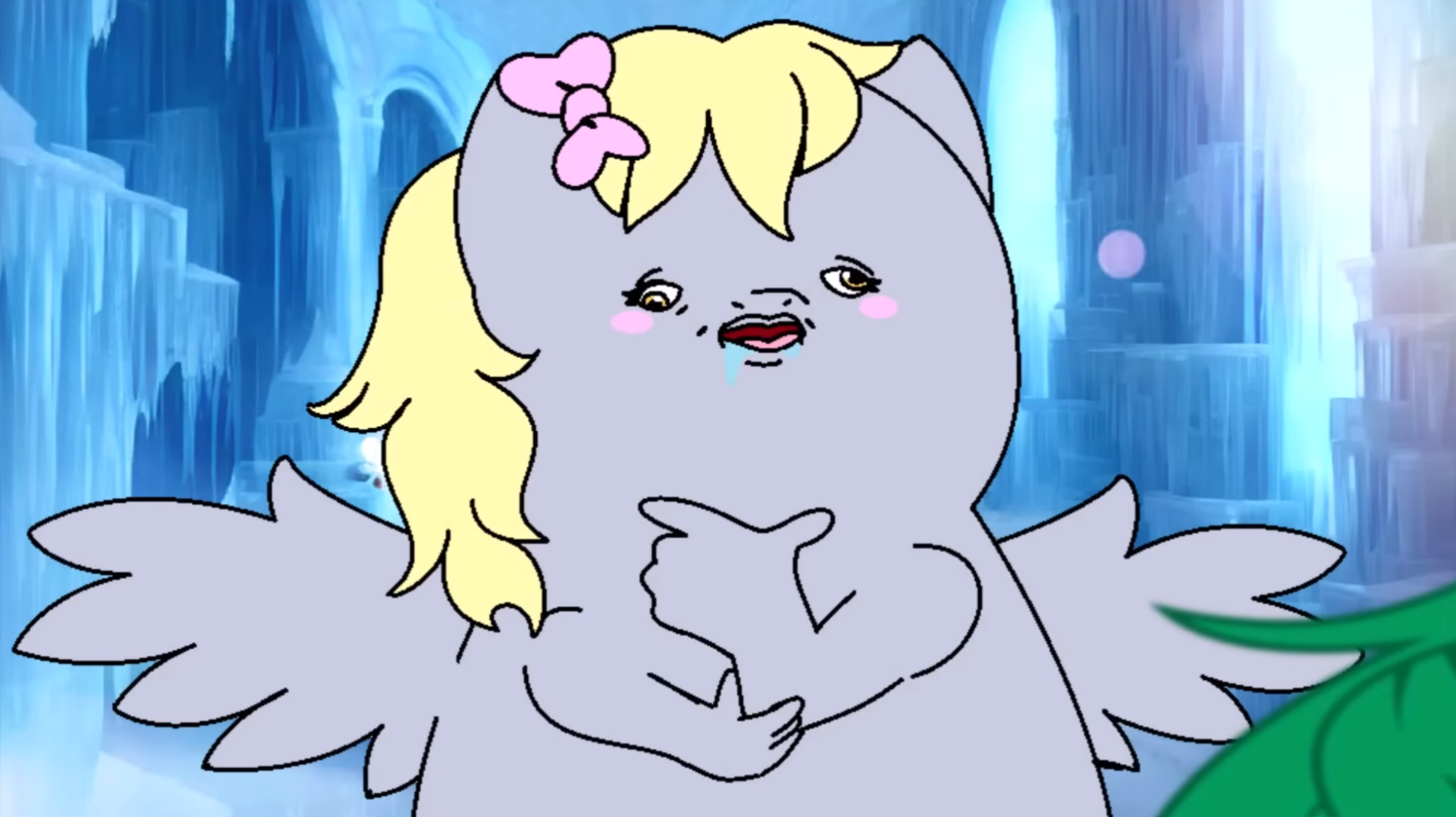 #3572360 - safe, artist:tamers12345, derpy hooves, g4, emoji, ribbon ...