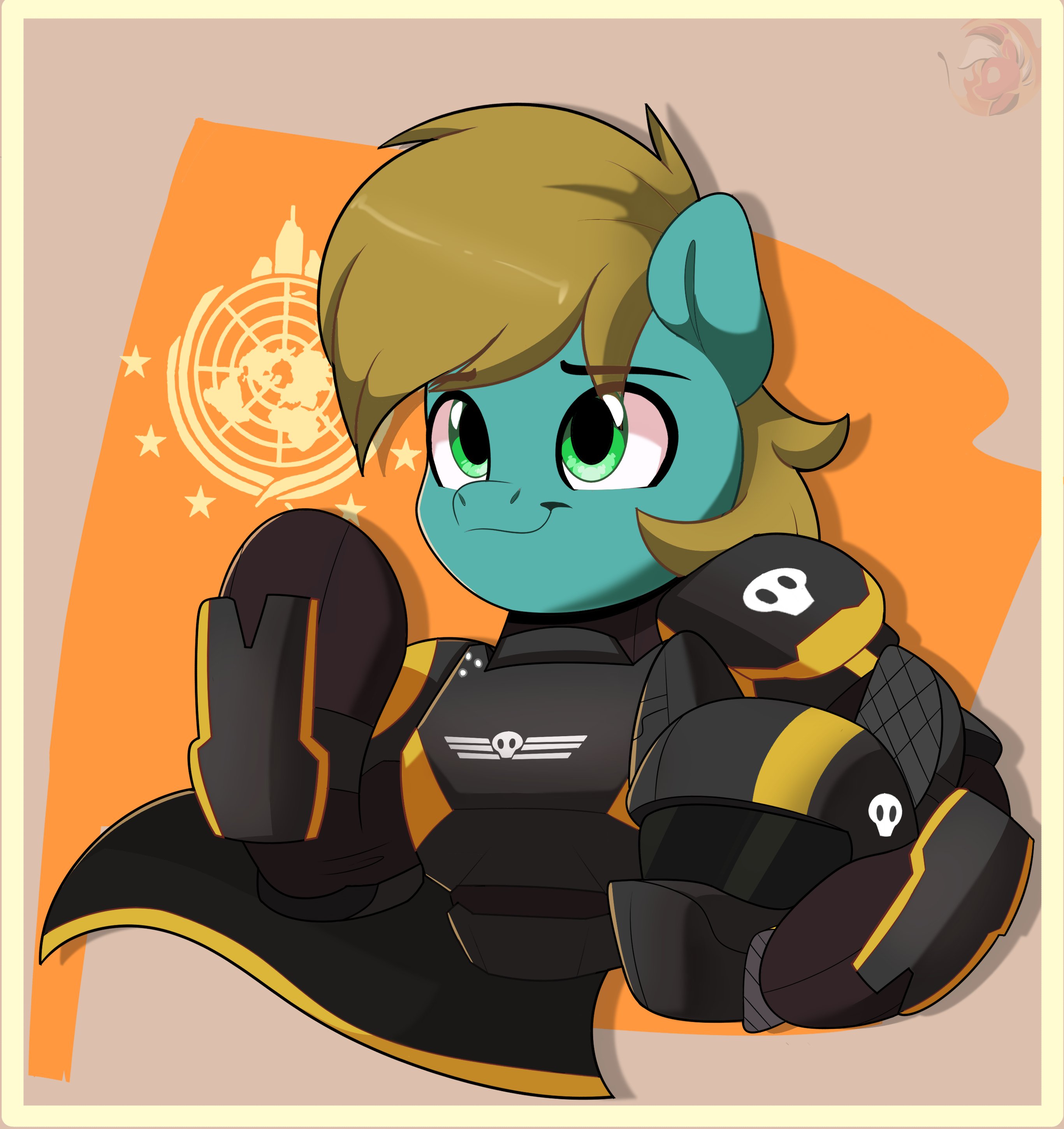 #3573186 - safe, artist:joaothejohn, oc, oc only, oc:mint drift, pegasus, pony, semi-anthro ...