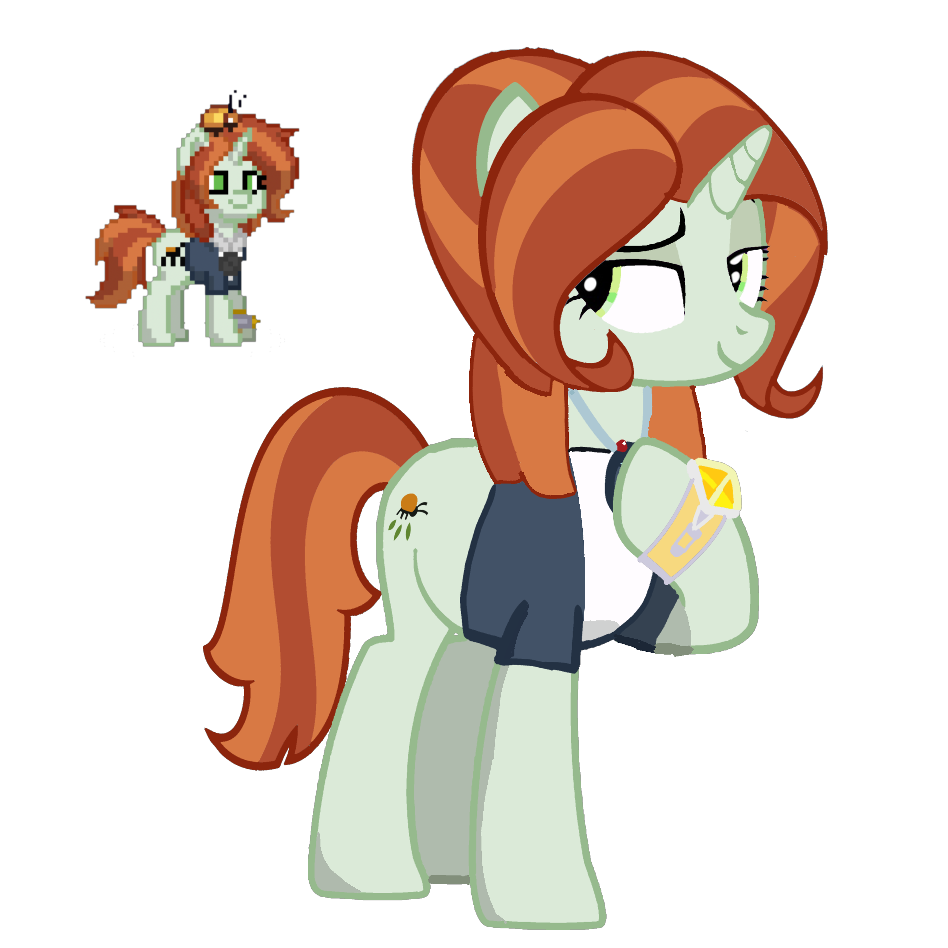 #3573521 - safe, artist:brain power, crackle cosette, queen chrysalis, changedling, changeling ...