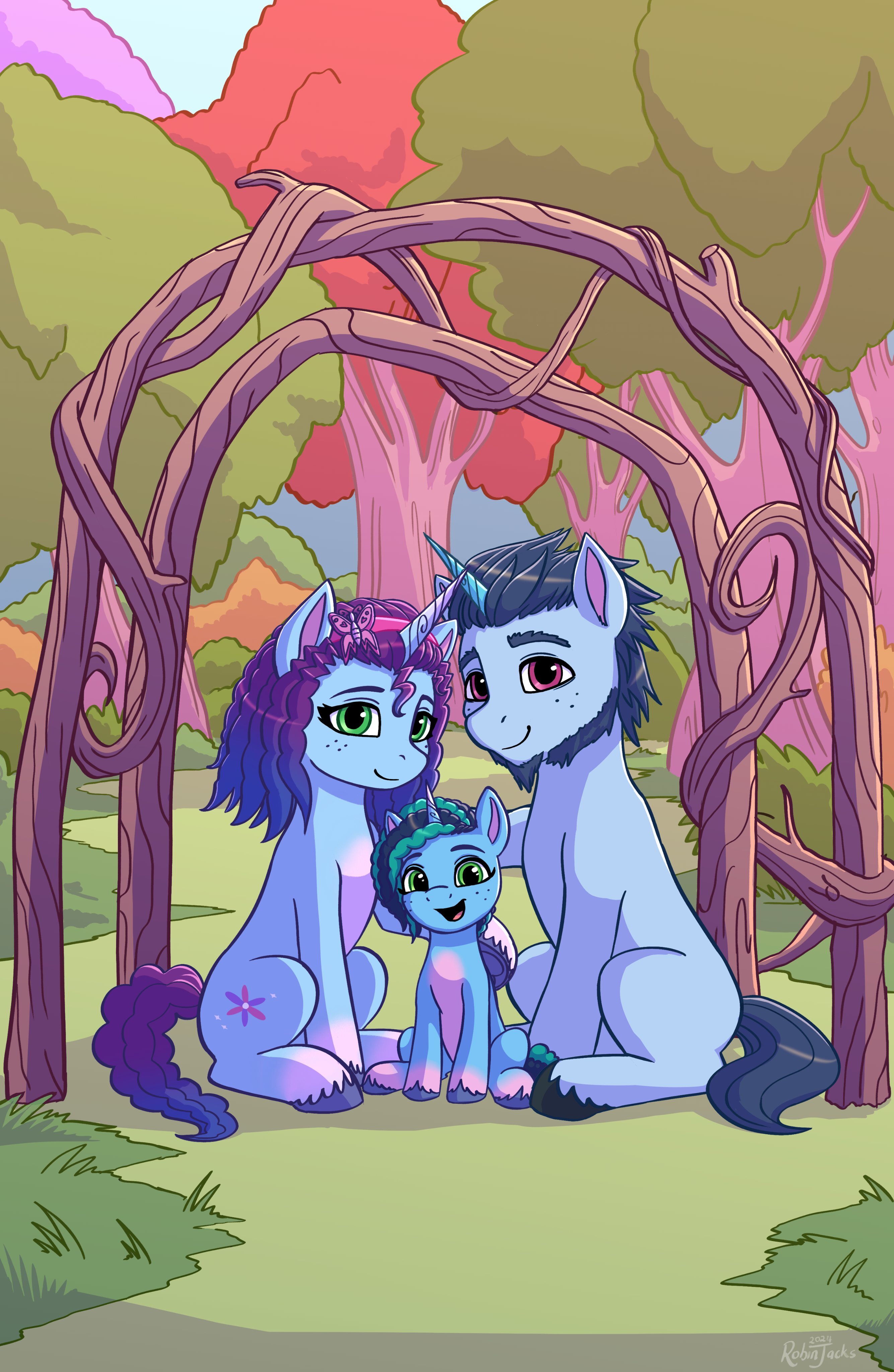 #3573612 - safe, artist:robin jacks, alphabittle blossomforth, misty ...