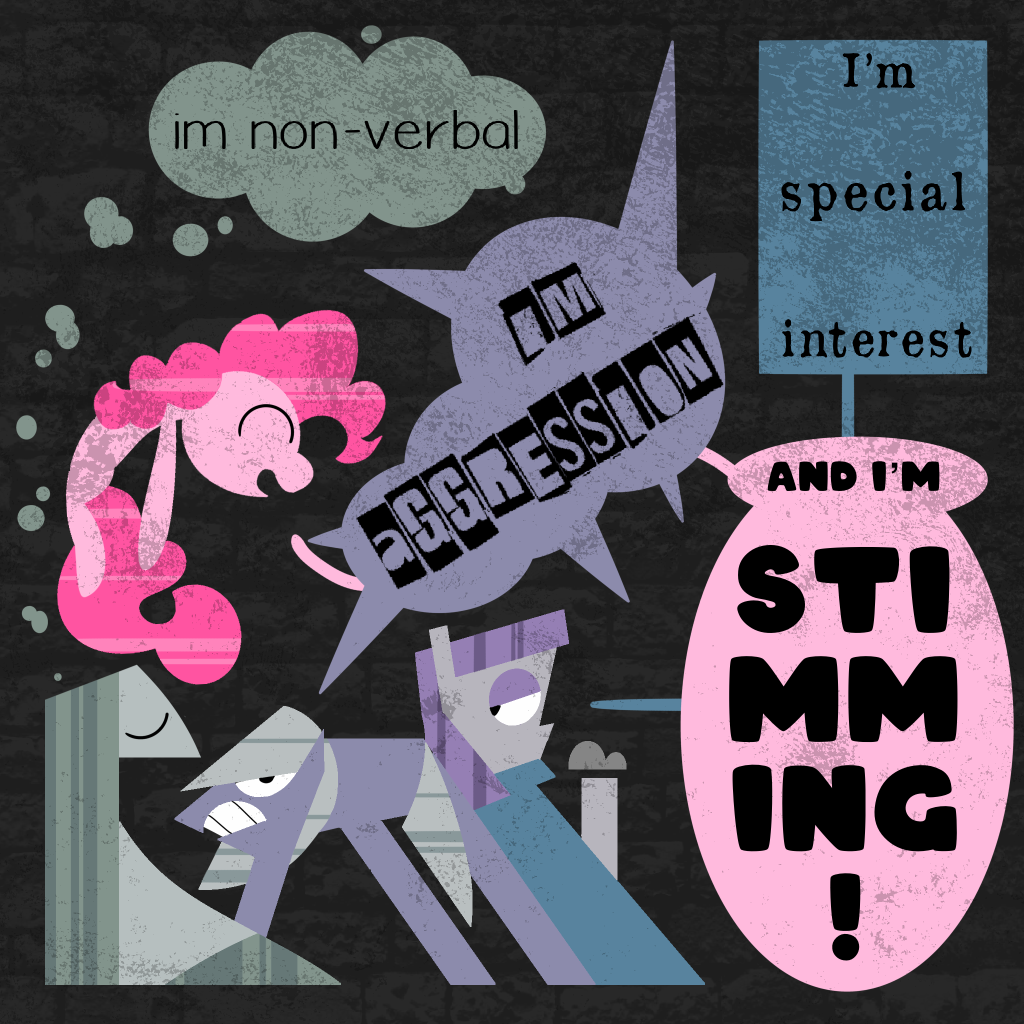 #3573892 - safe, artist:chocopotts, limestone pie, marble pie, maud pie ...