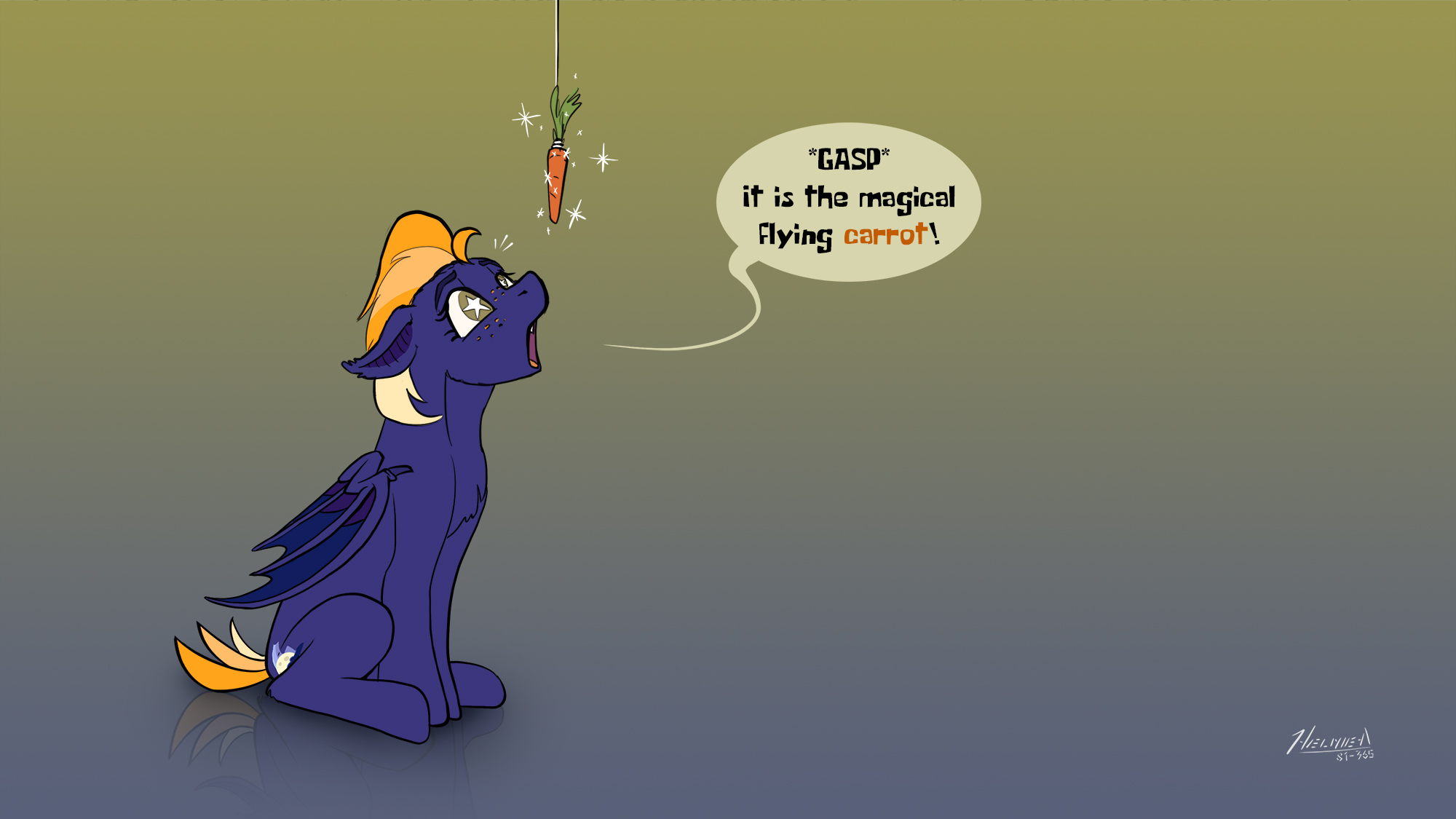 #3574439 - safe, artist:helmie-art, oc, oc only, oc:midnight rain, bat pony, pony, bat pony oc ...