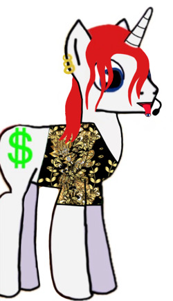 #3575298 - safe, artist:kingofmlp, oc, oc only, oc:lmoney, pony, unicorn, g4, 1997, 2024, 40s ...