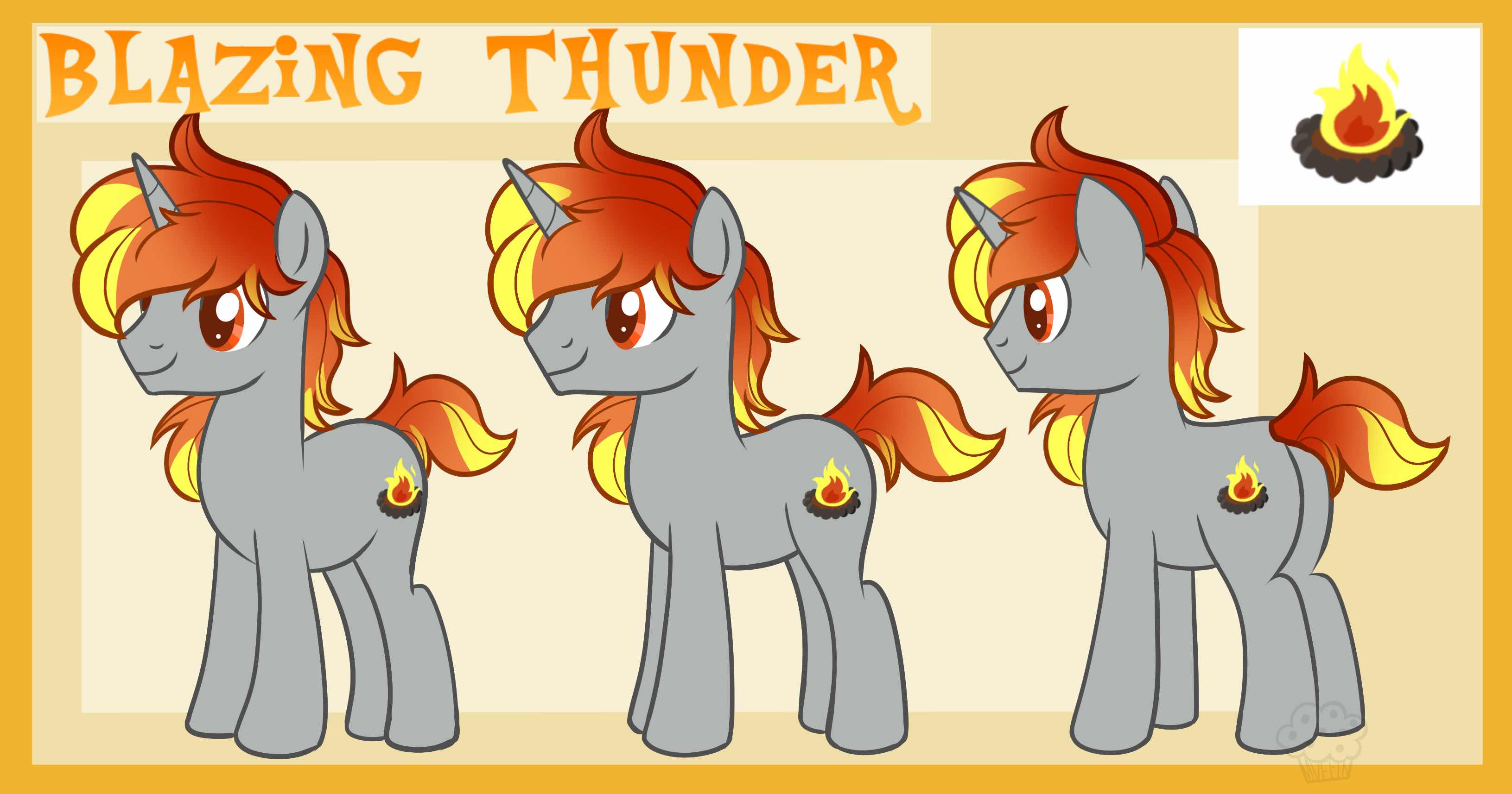 #3559293 - safe, oc, oc:blazing thunder, unicorn, horn, male, reference sheet, stallion - Derpibooru