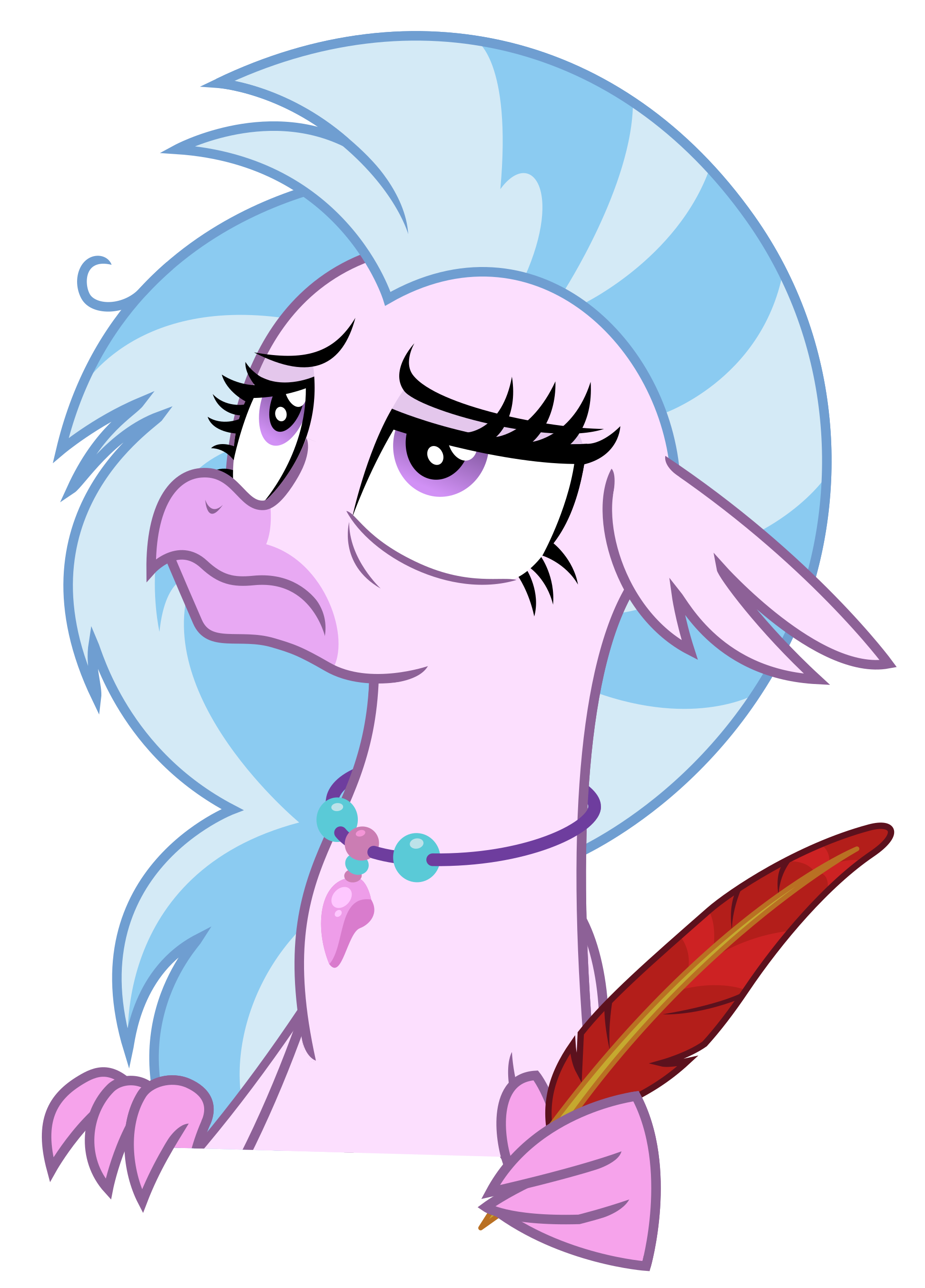 #3576052 - safe, artist:sketchmcreations, silverstream, classical ...