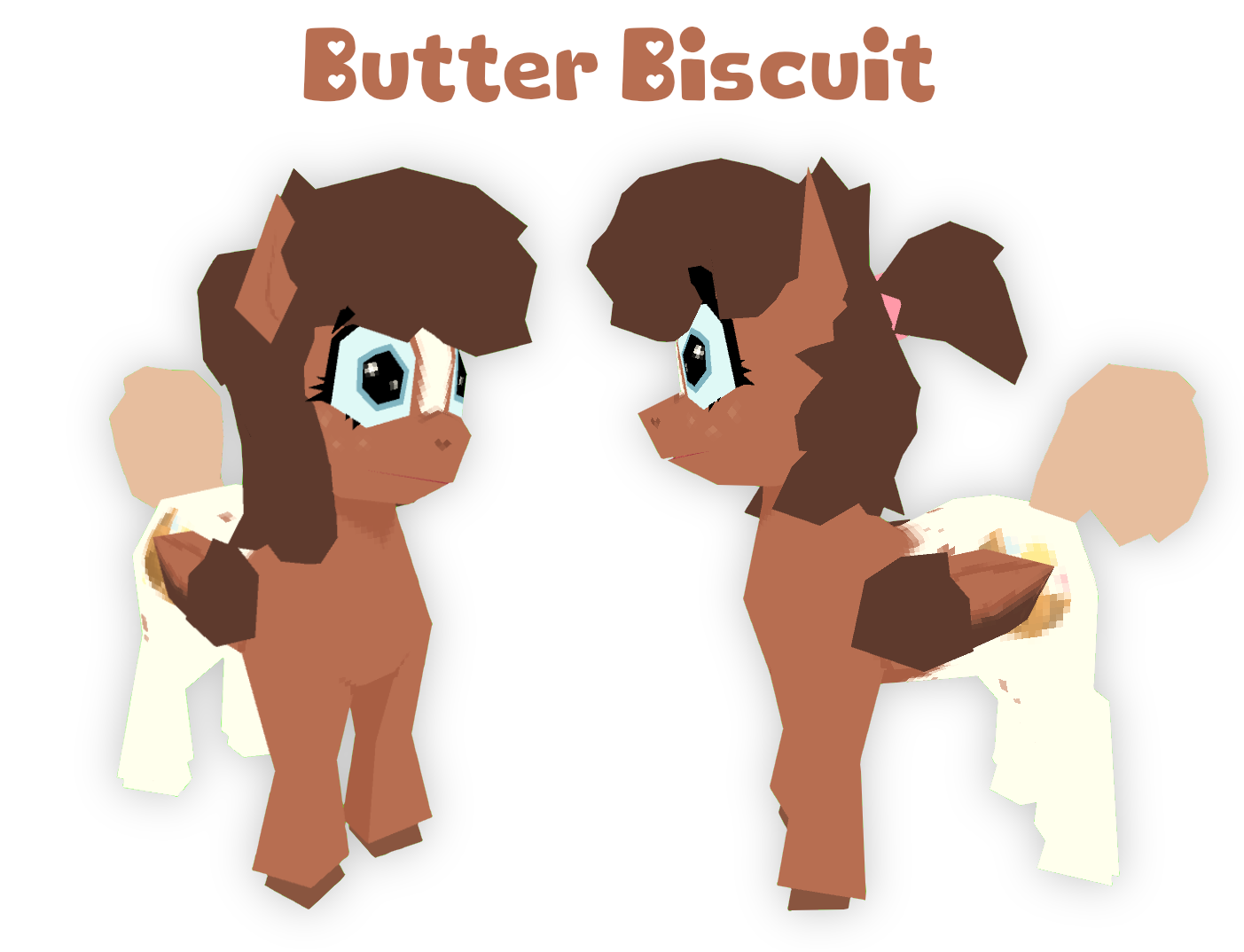 #3559372 - safe, oc, oc only, oc:butter biscuit, 3d, commission, low ...