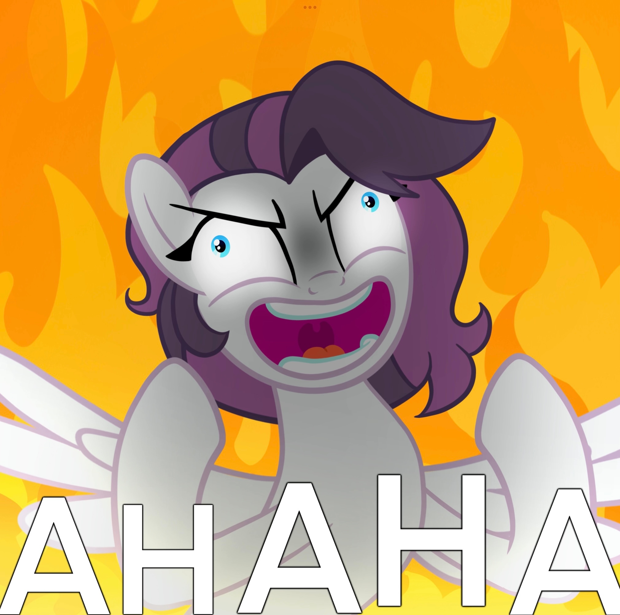 #3560060 - safe, artist:damayantiarts, oc, oc only, pegasus, pony, evil ...