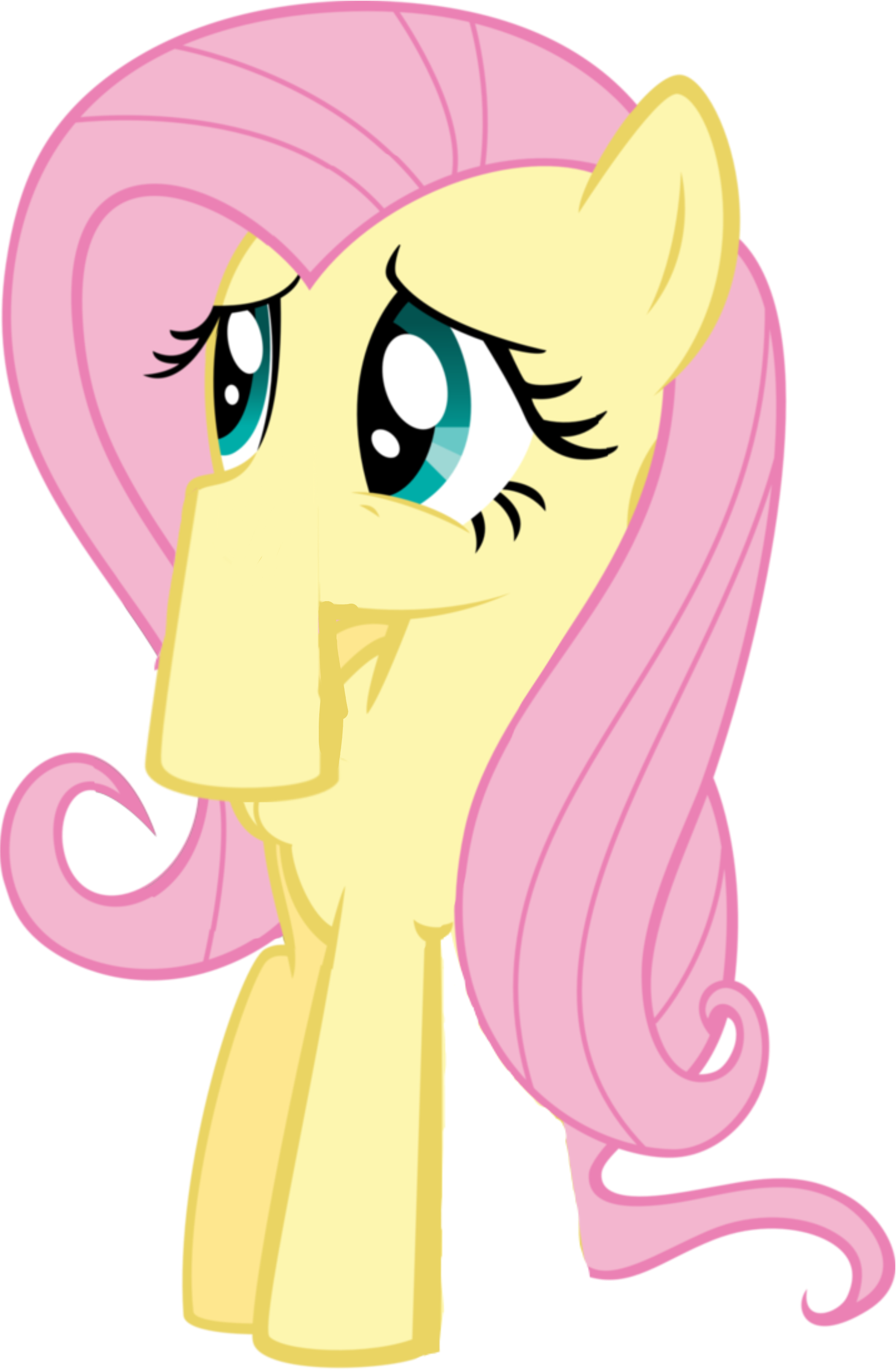 #3560225 - safe, artist:cuartapersona, fluttershy, pegasus, pony, g4 ...