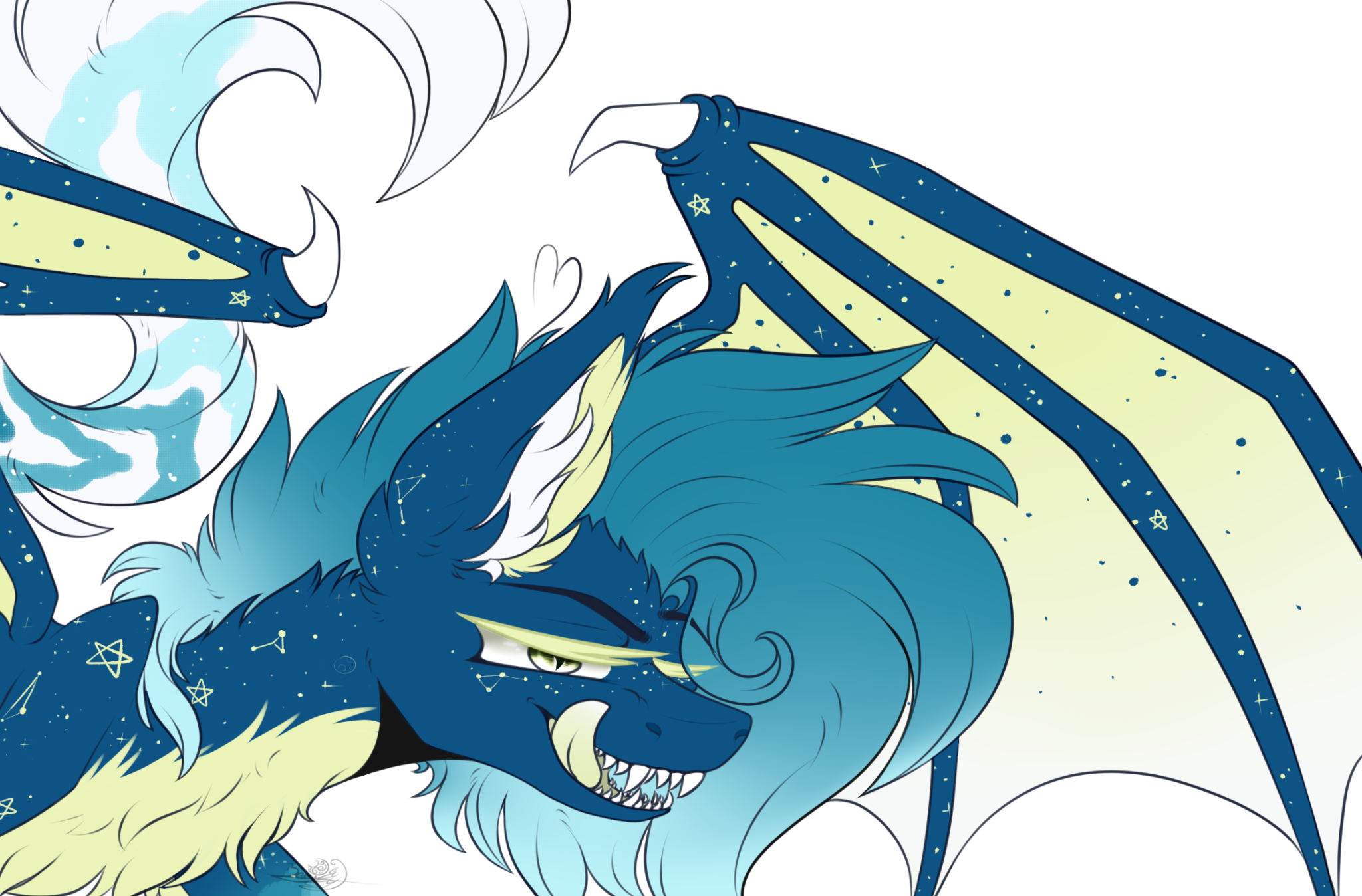 #3560789 - safe, artist:beamysaurus, oc, oc only, dracony, dragon, hybrid, simple background ...