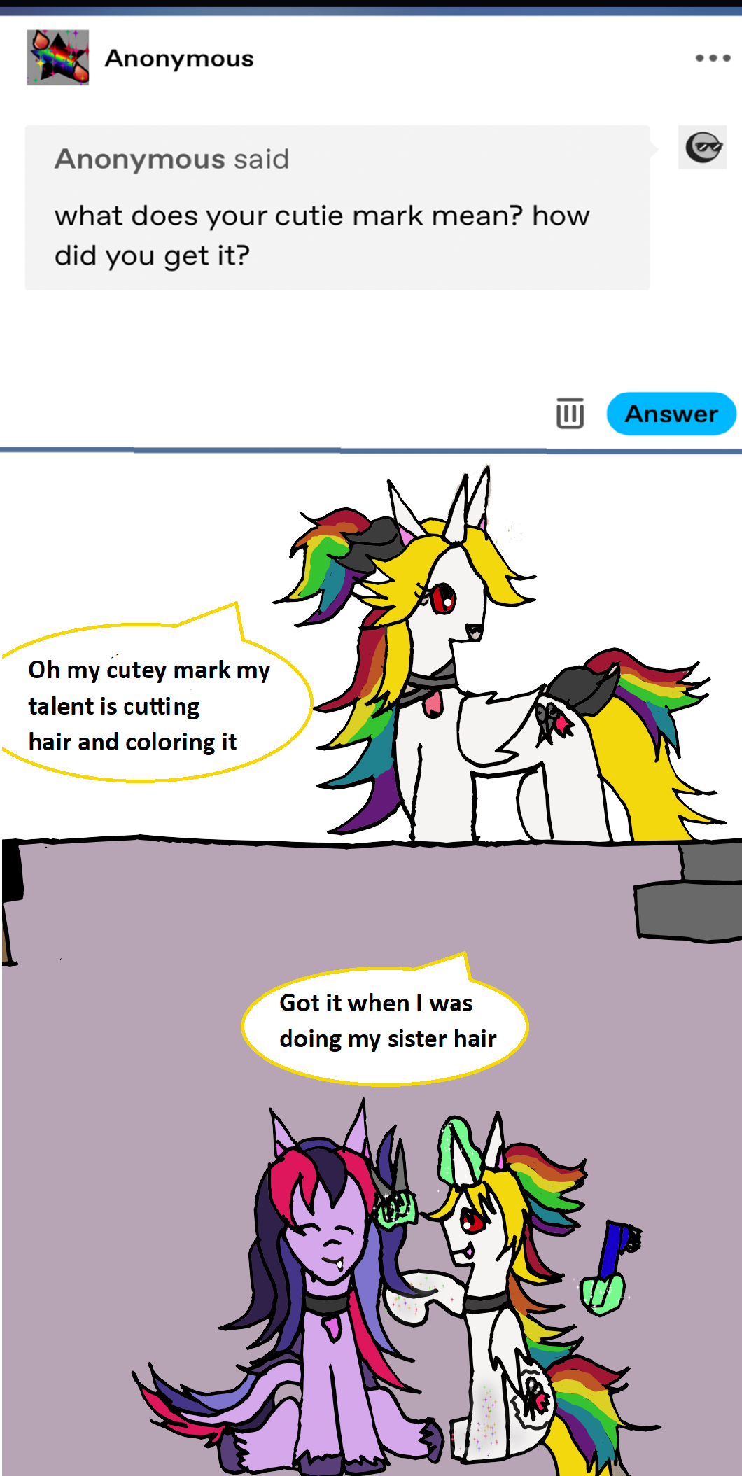 #3561168 - safe, artist:ask-luciavampire, oc, oc only, oc:anju spice ...