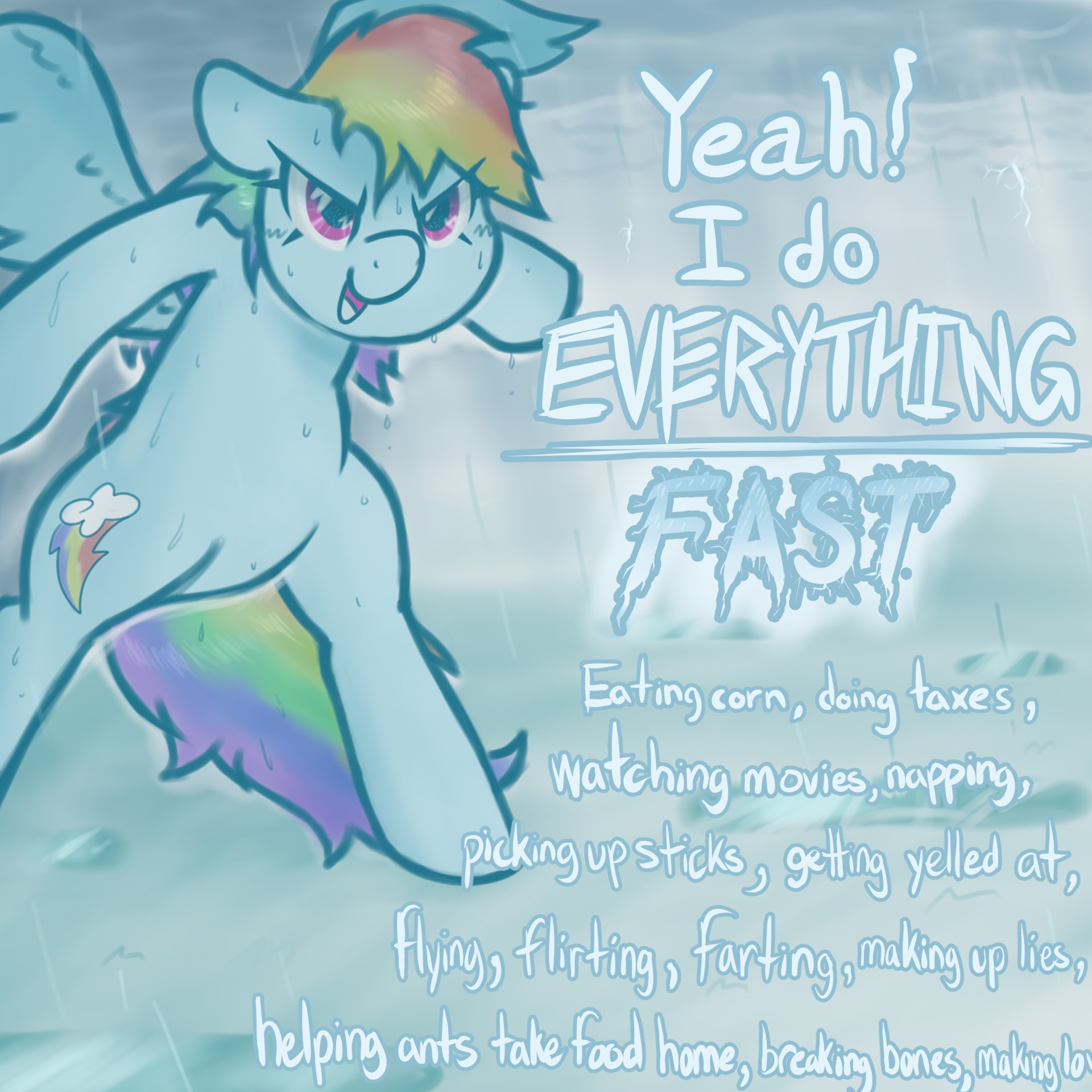 #3561192 - safe, artist:dynamosaysrelax, rainbow dash, pegasus, pony ...