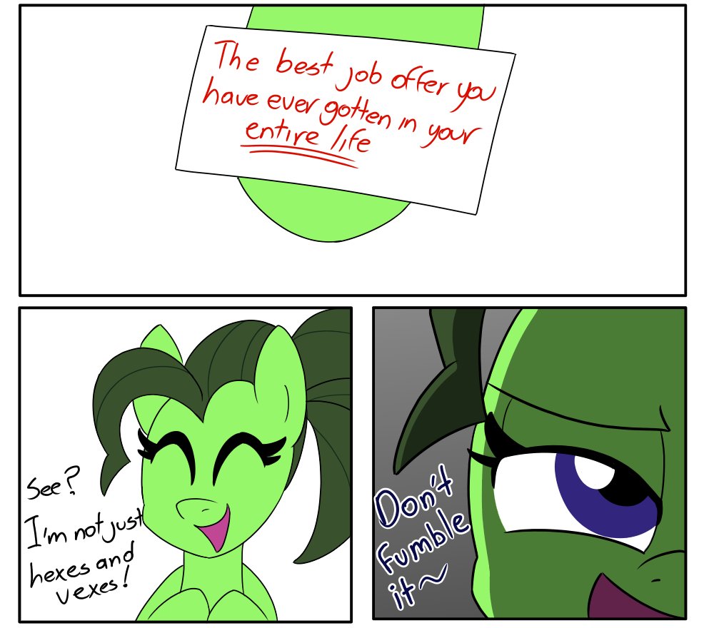 #3562344 - safe, artist:unitxxvii, oc, oc only, oc:jaded fortune, earth pony, pony, comic ...