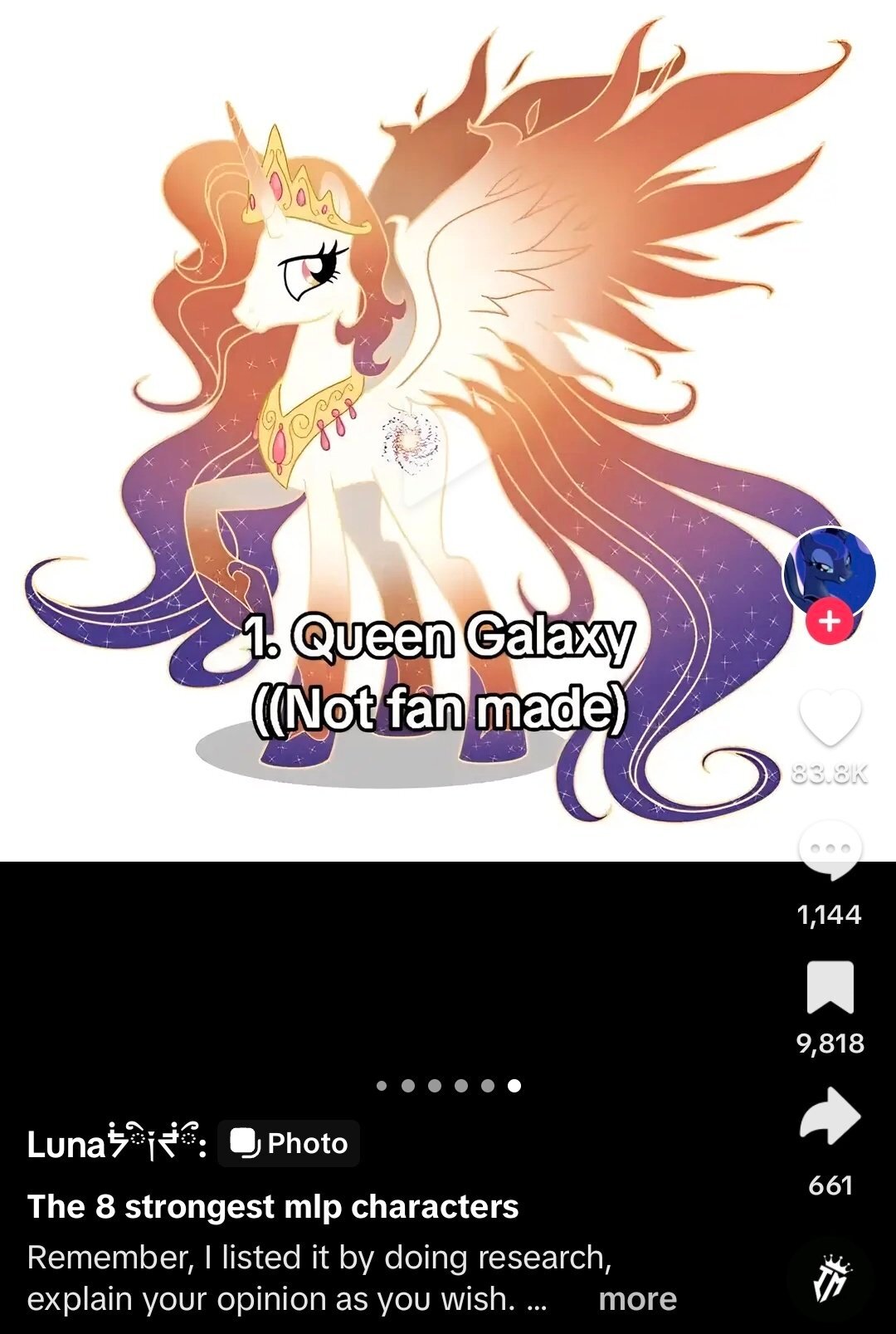 #3578279 - safe, princess luna, oc, oc:queen galaxia, oc:queen galaxy ...